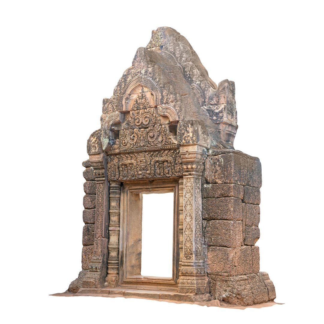 Red Temple 16k 3d Max