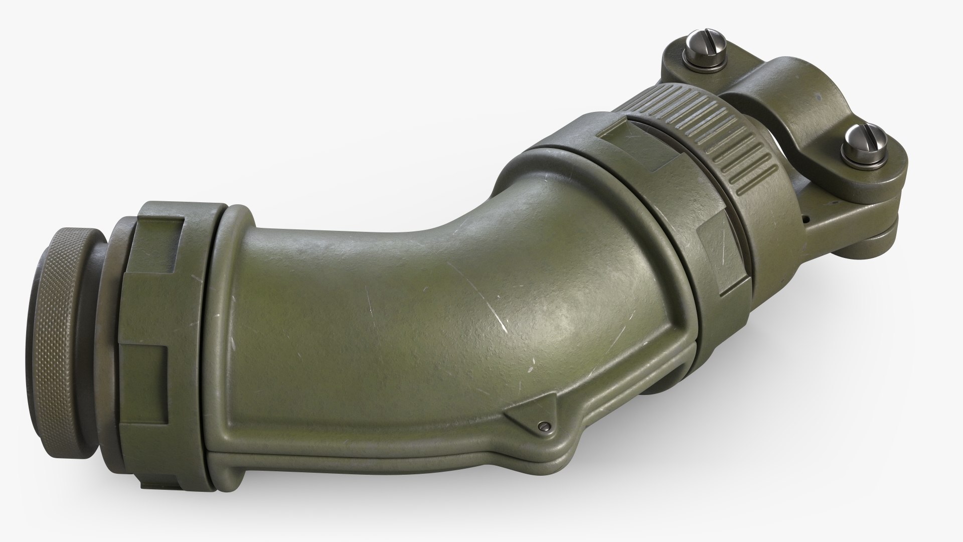 3D Electrical Connector Backshells 45 Model - TurboSquid 2067512