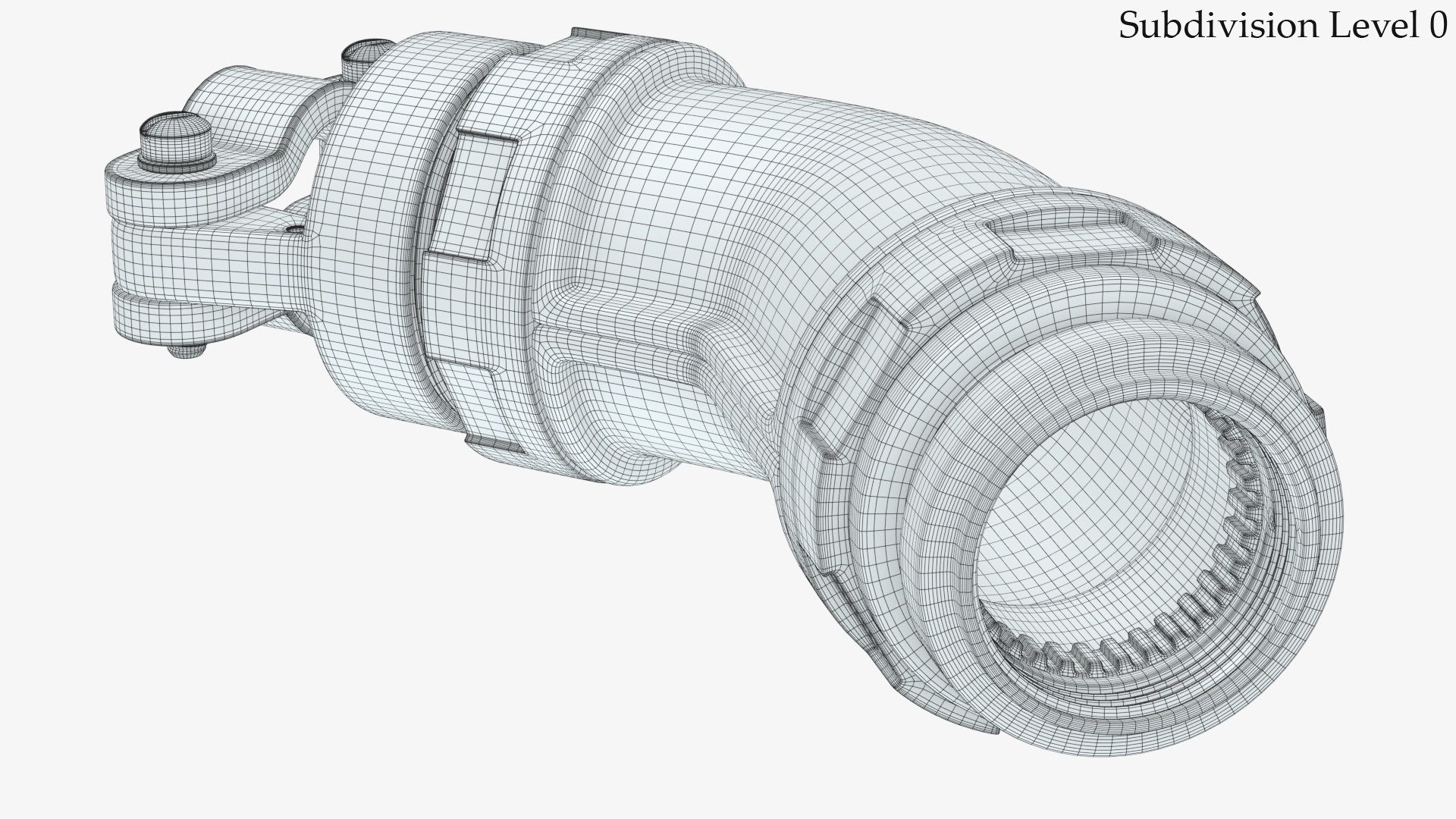 3D Electrical Connector Backshells 45 Model - TurboSquid 2067512