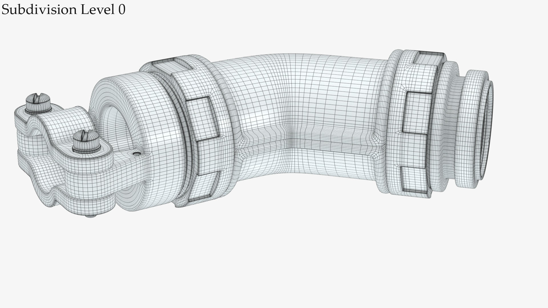 3D Electrical Connector Backshells 45 Model - TurboSquid 2067512