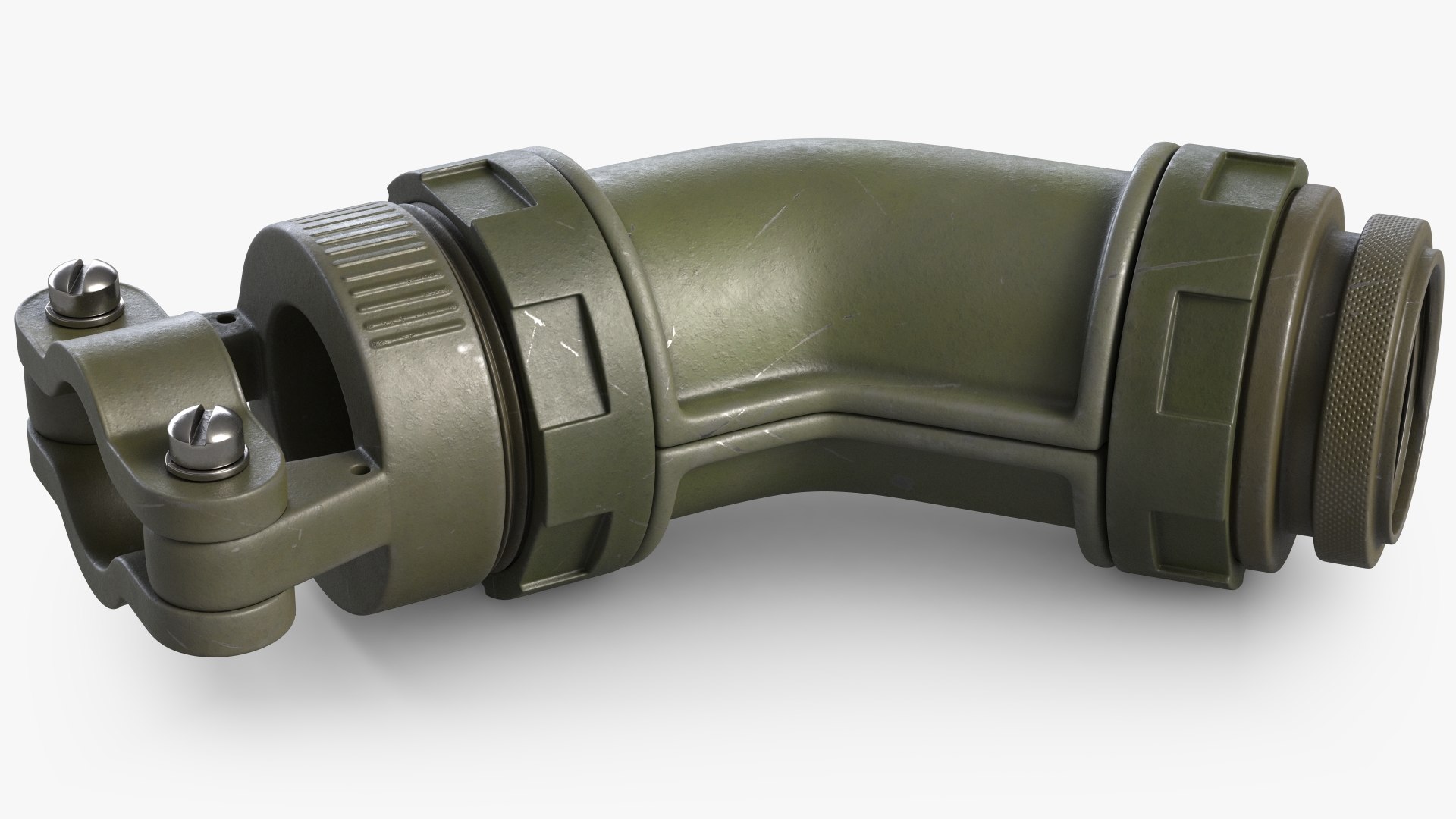 3D Electrical Connector Backshells 45 Model - TurboSquid 2067512