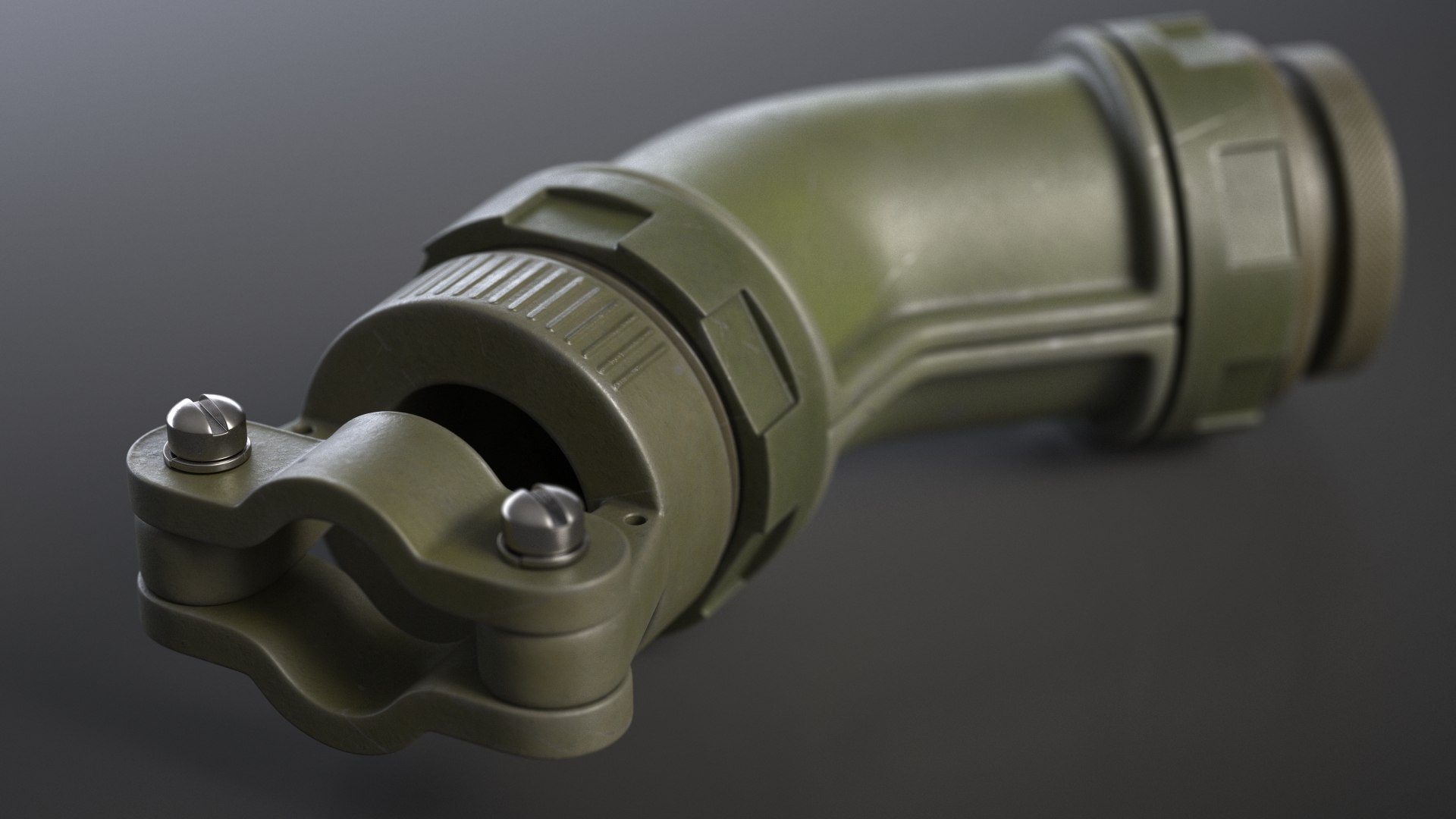 3D Electrical Connector Backshells 45 Model - TurboSquid 2067512