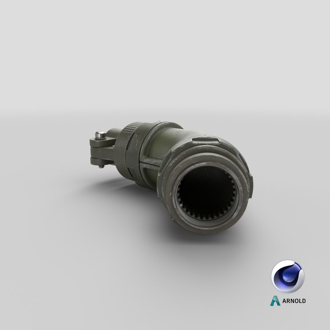 3D Electrical Connector Backshells 45 Model - TurboSquid 2067512