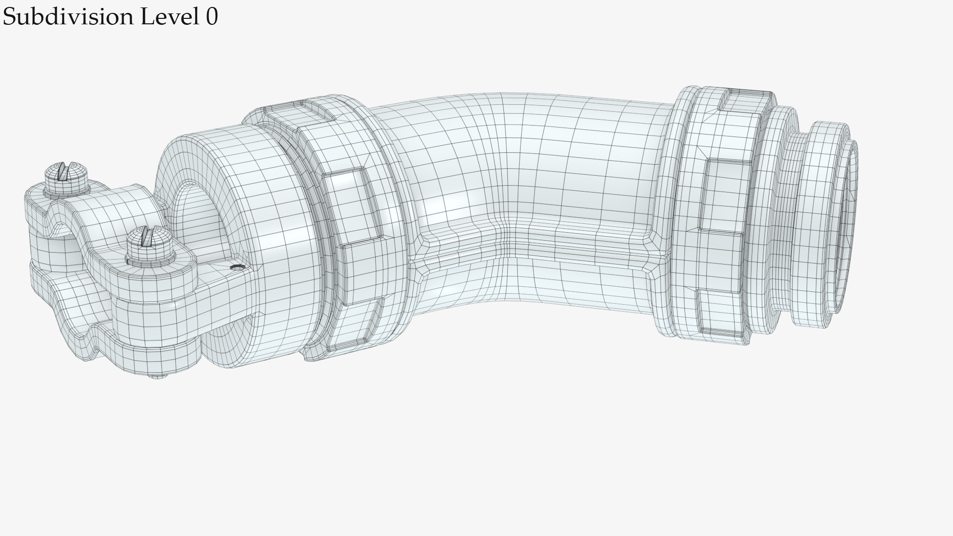 3D Electrical Connector Backshells 45 Model - TurboSquid 2067512