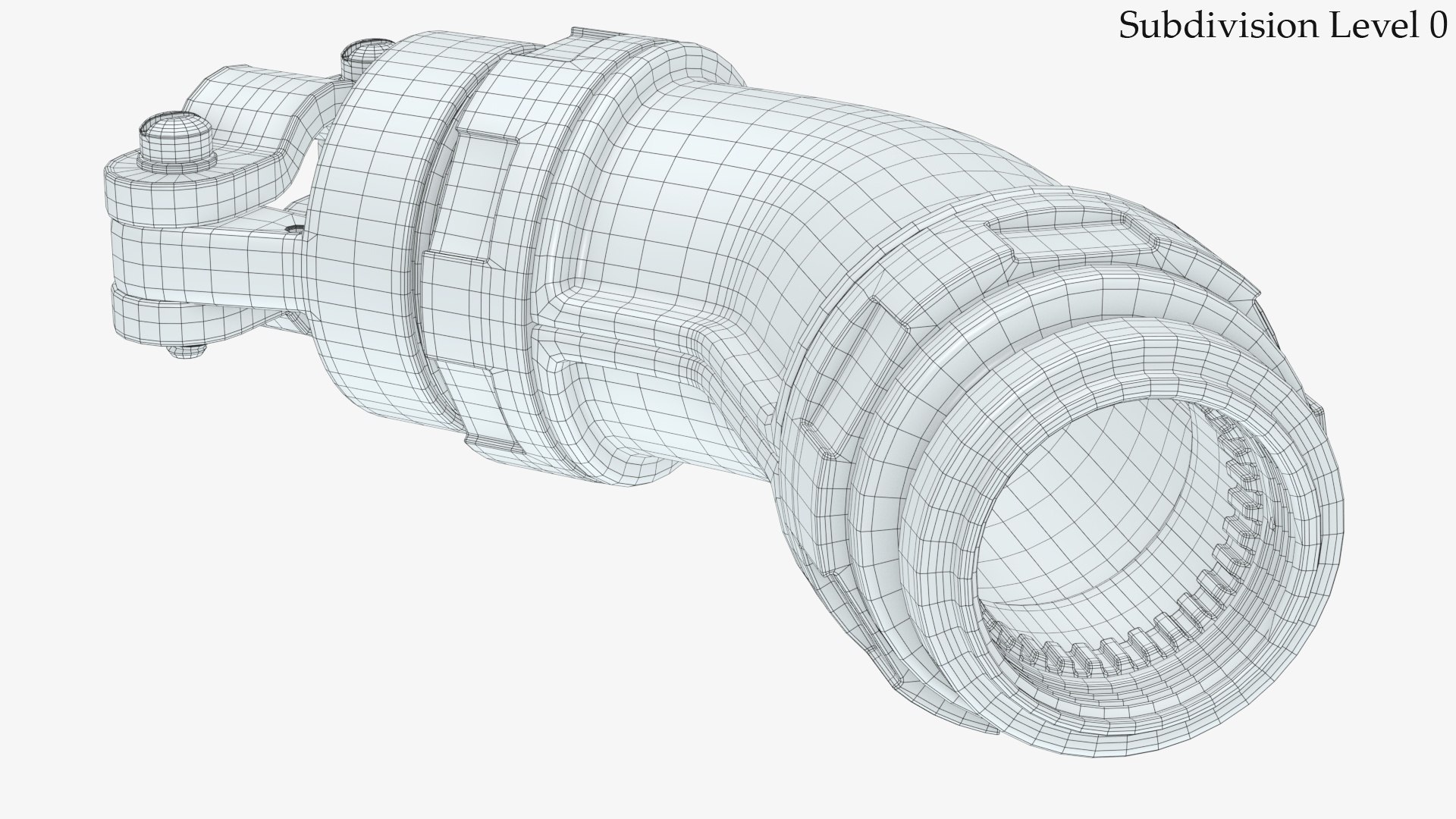 3D Electrical Connector Backshells 45 Model - TurboSquid 2067512