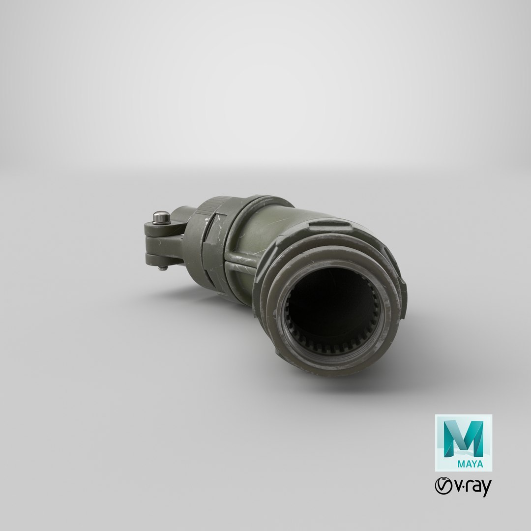 3D Electrical Connector Backshells 45 Model - TurboSquid 2067512