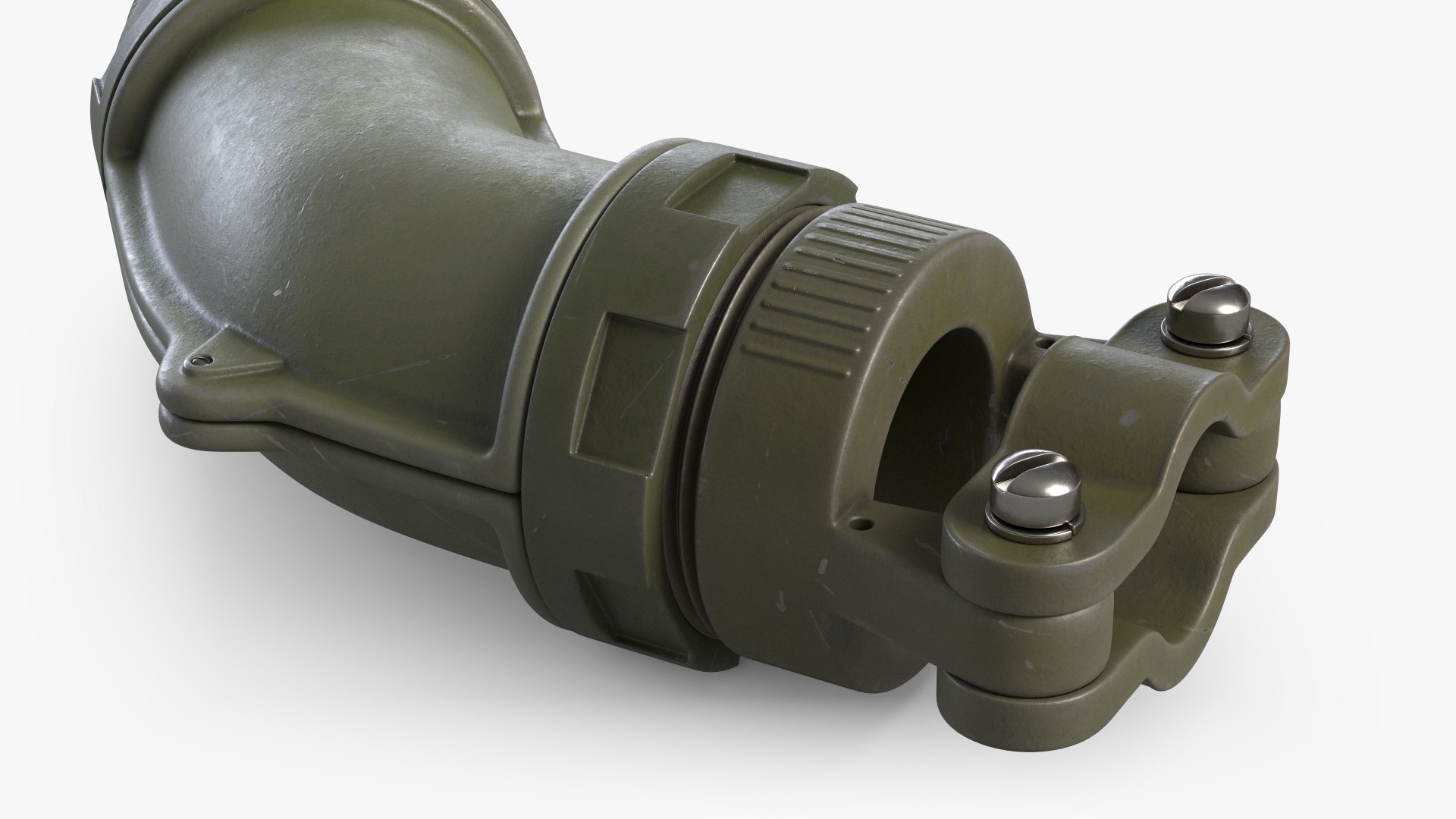 3D Electrical Connector Backshells 45 Model - TurboSquid 2067512