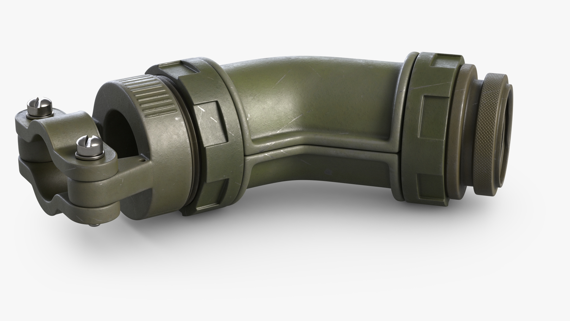 3D Electrical Connector Backshells 45 Model - TurboSquid 2067512