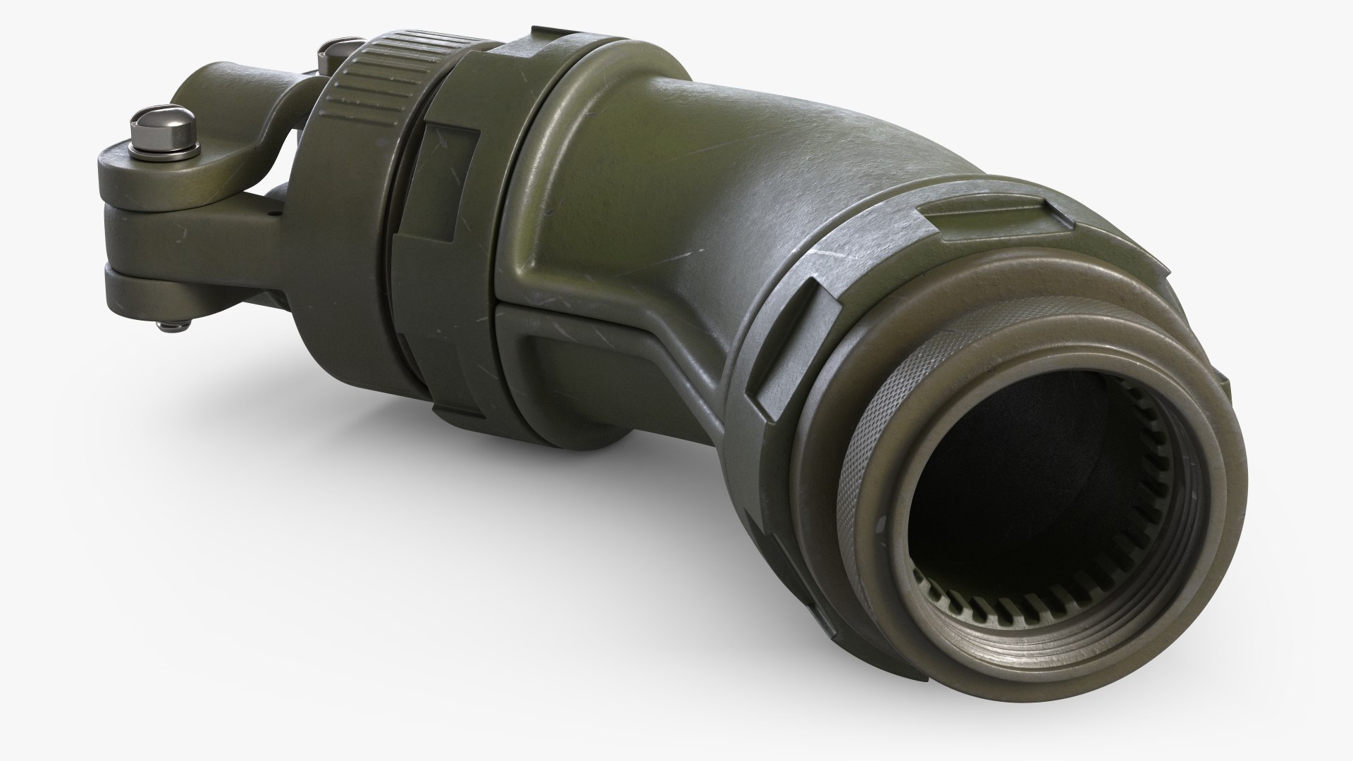 3D Electrical Connector Backshells 45 Model - TurboSquid 2067512