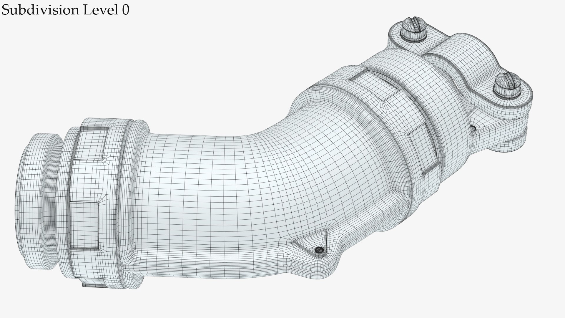 3D Electrical Connector Backshells 45 Model - TurboSquid 2067512