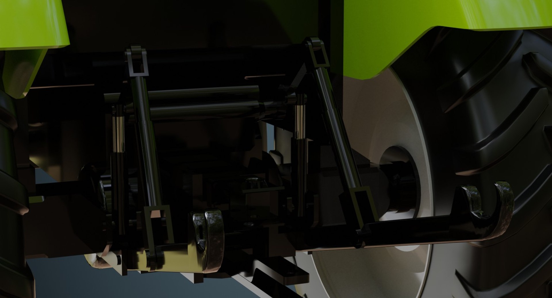 Tractor Industrial Agriculture 3D Model - TurboSquid 1508531