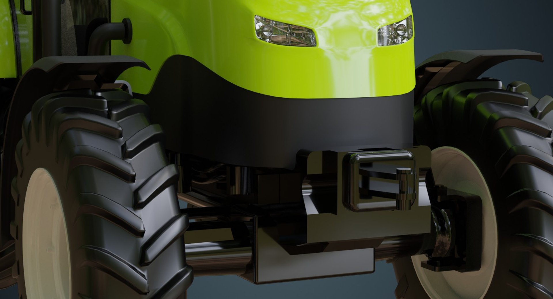 Tractor Industrial Agriculture 3D Model - TurboSquid 1508531