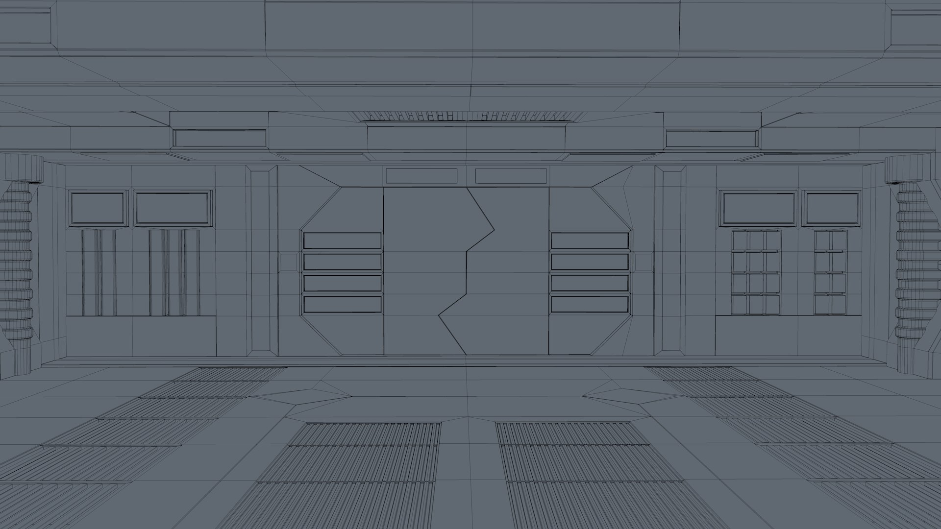 Sci Fi Room 3D Model - TurboSquid 1850374