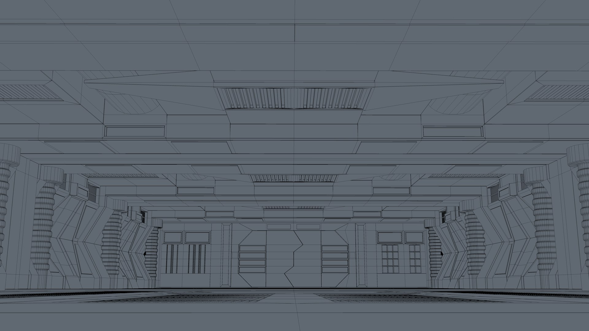 Sci Fi Room 3D Model - TurboSquid 1850374