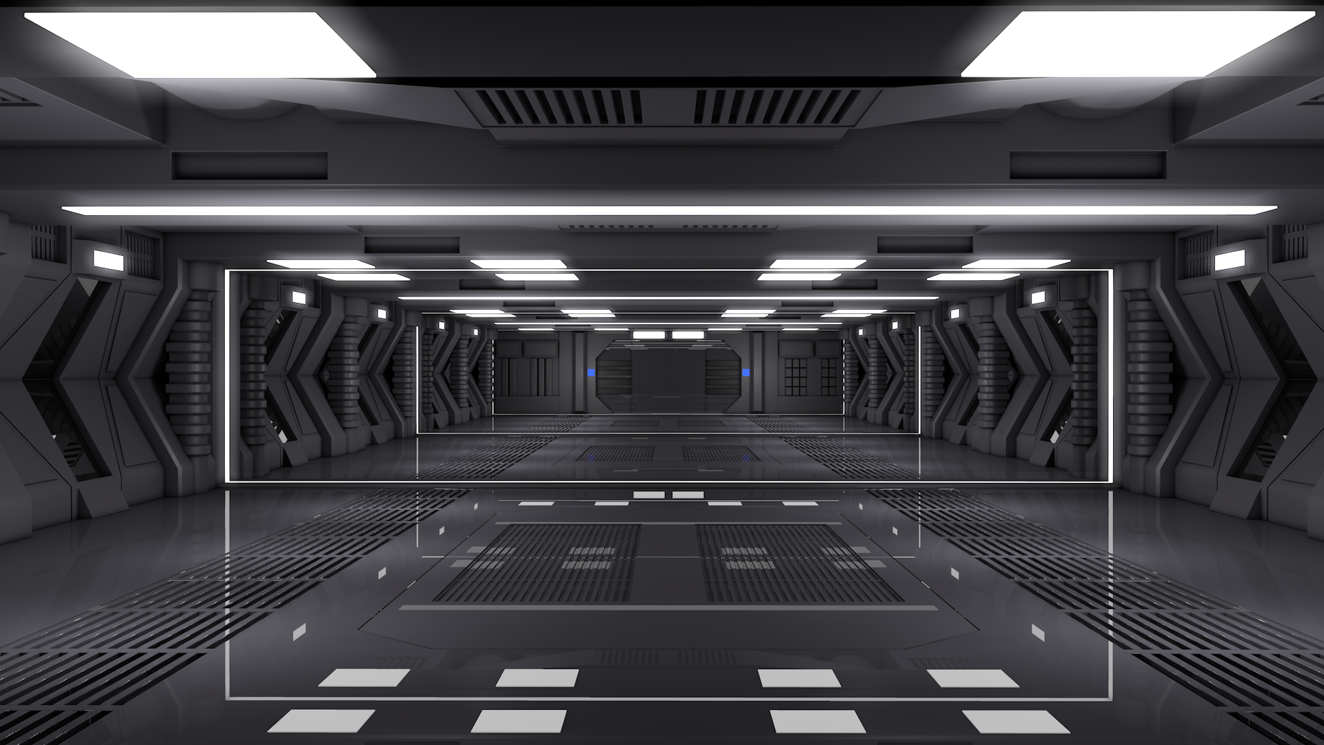 Sci Fi Room 3D model - TurboSquid 1850374