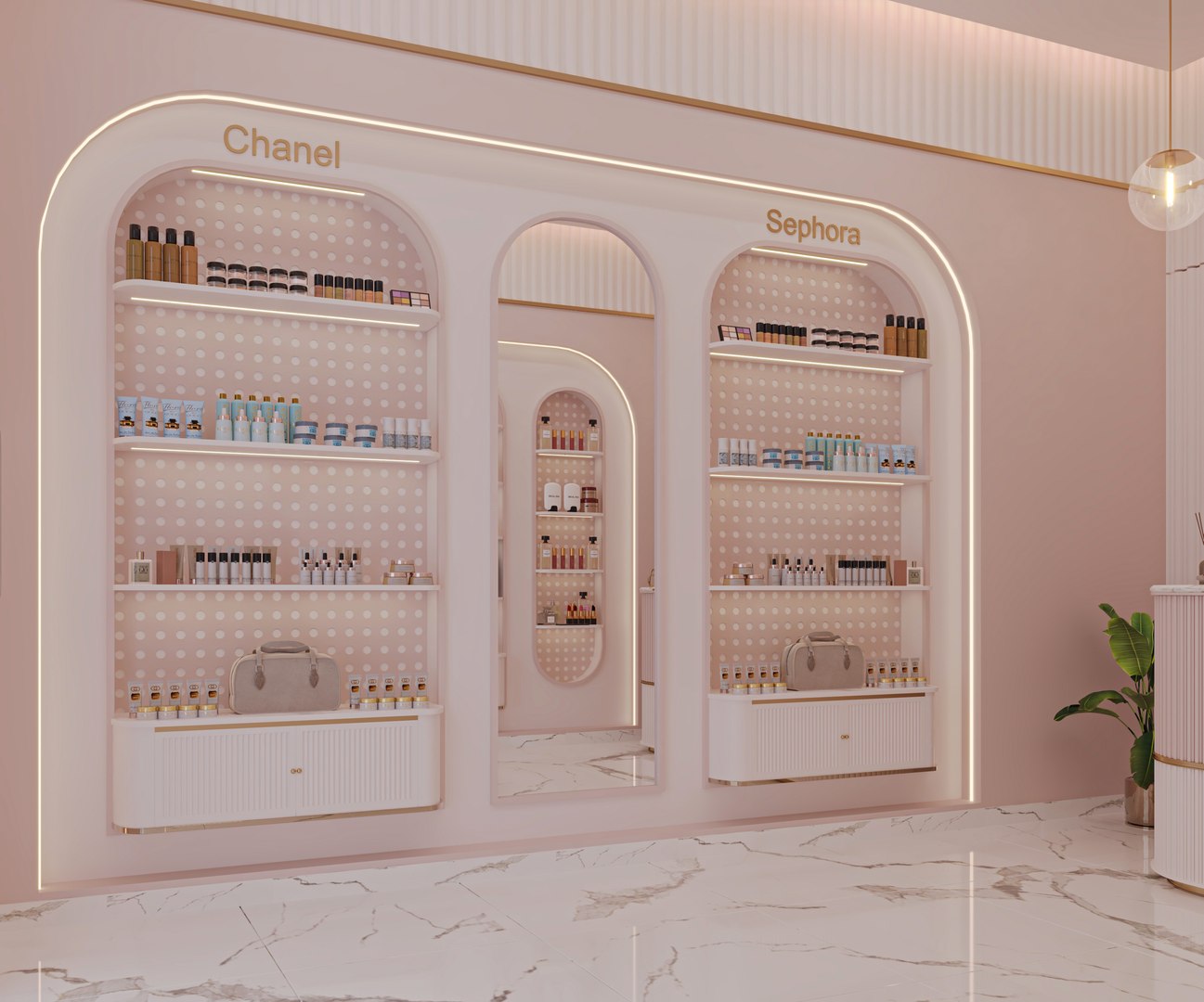 3D Cosmetic Shop - TurboSquid 2277015