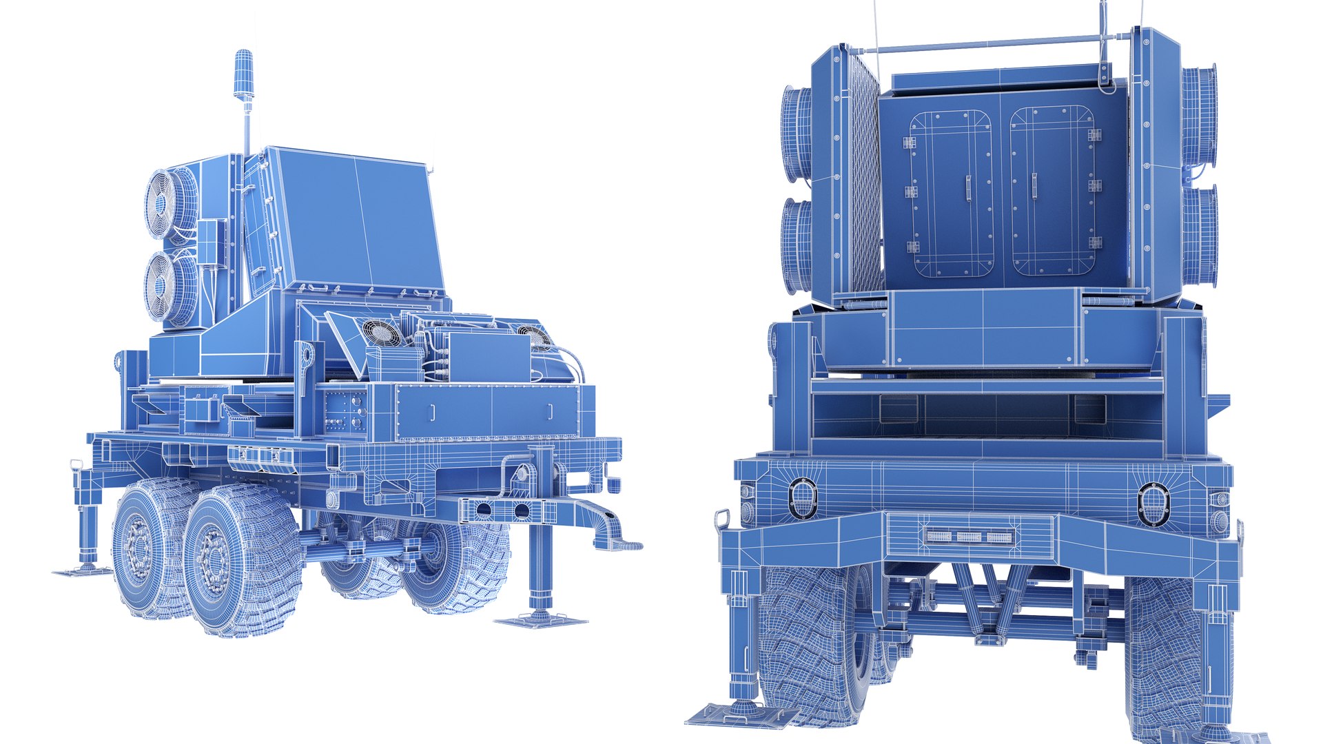 3D Sentinel A4 Radar - TurboSquid 2342712
