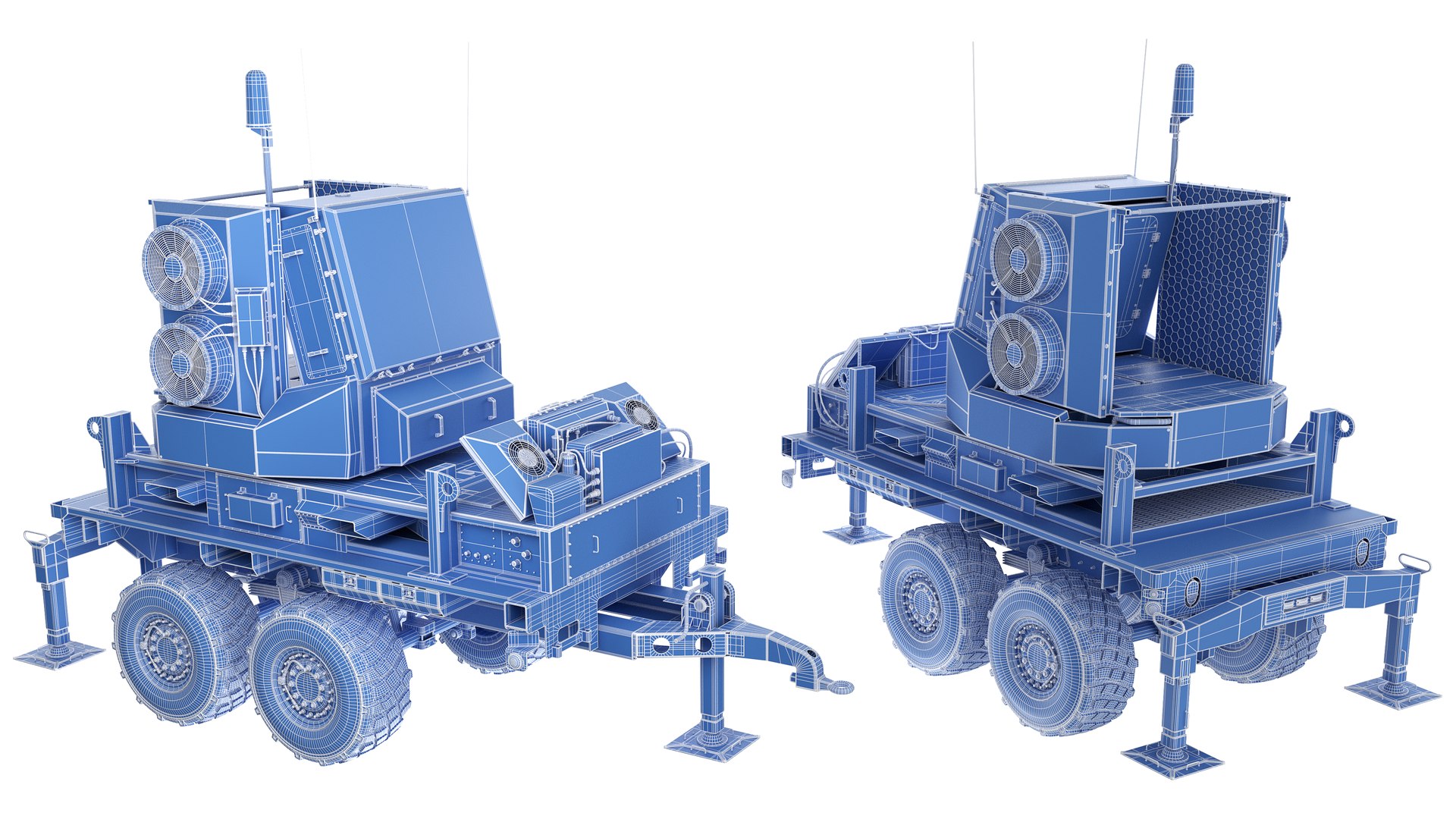 3D Sentinel A4 Radar - TurboSquid 2342712