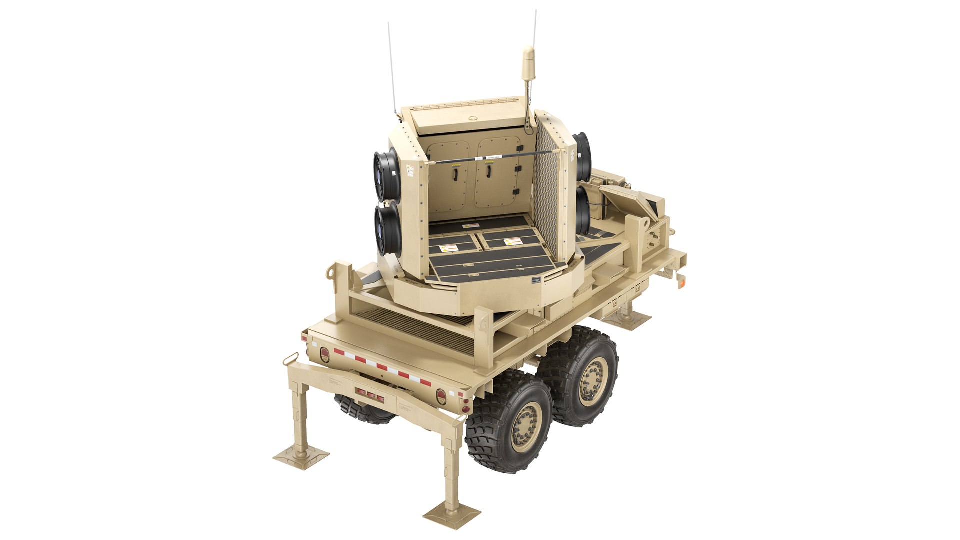 3D Sentinel A4 Radar - TurboSquid 2342712