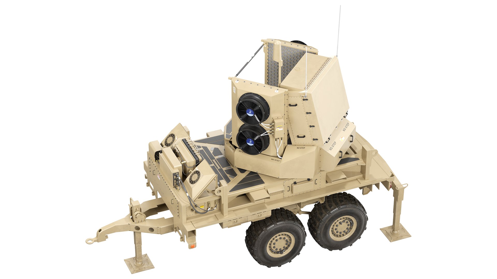 3D Sentinel A4 Radar - TurboSquid 2342712