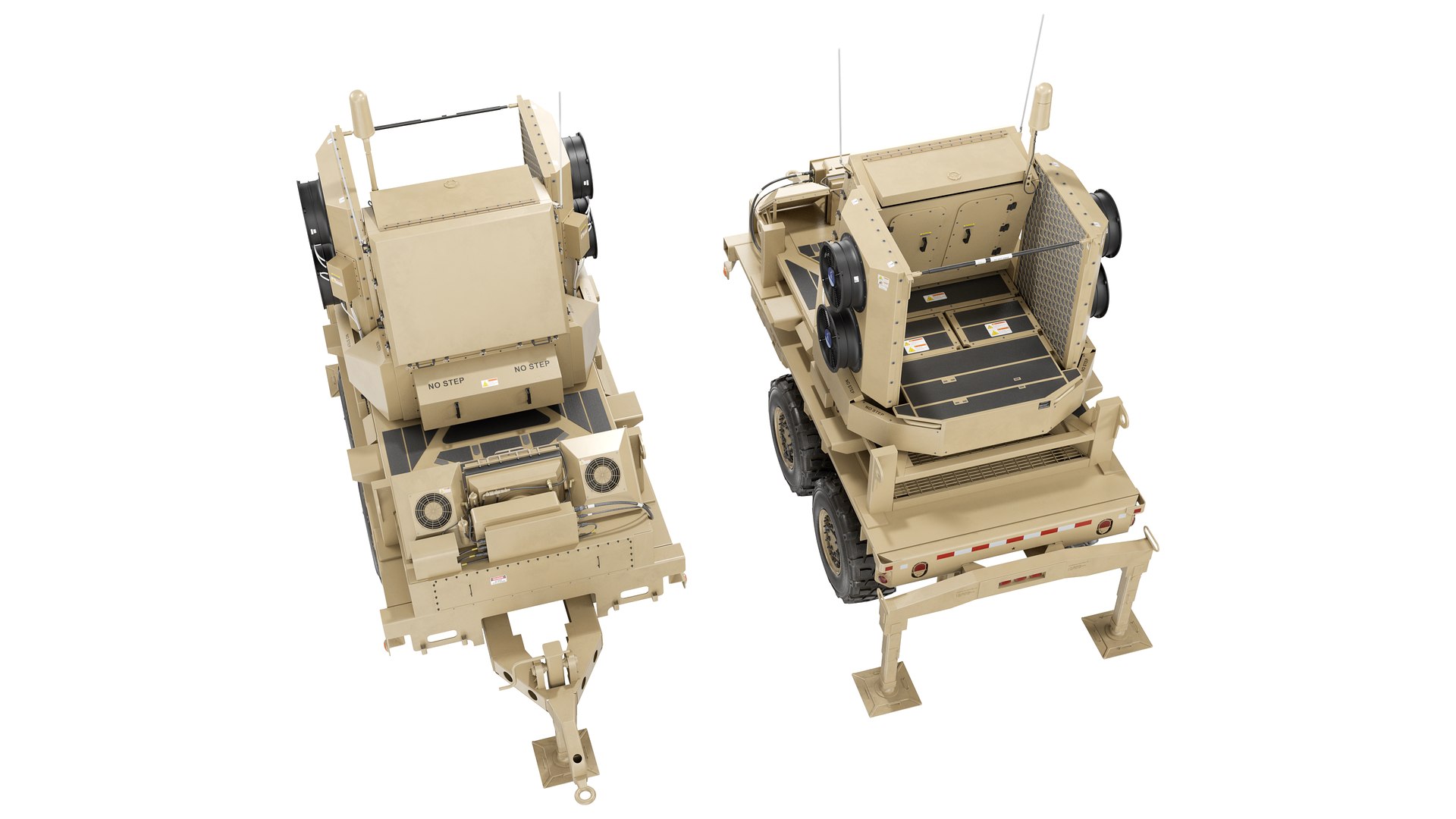 3D Sentinel A4 Radar - TurboSquid 2342712