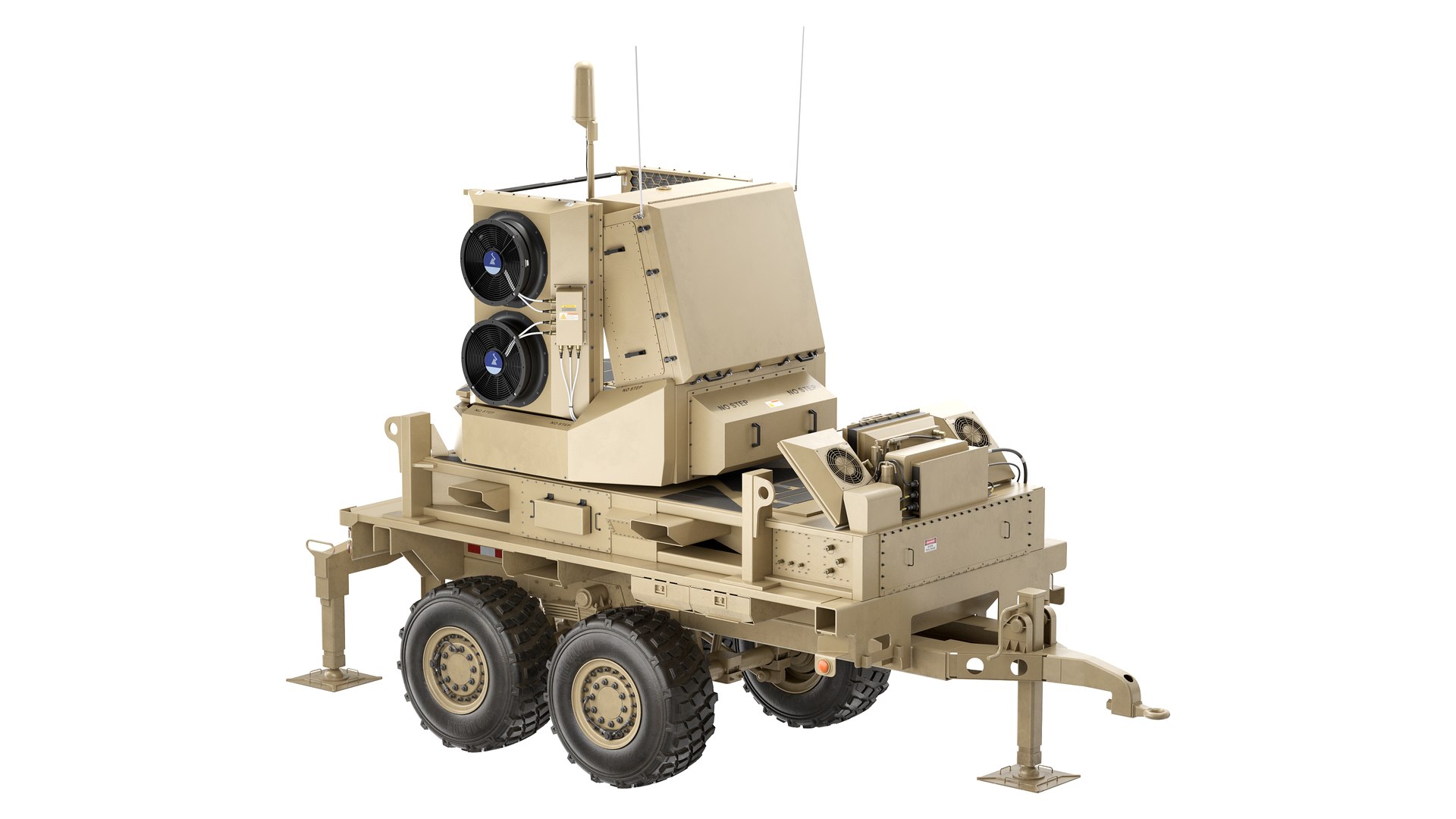 3D Sentinel A4 Radar - TurboSquid 2342712