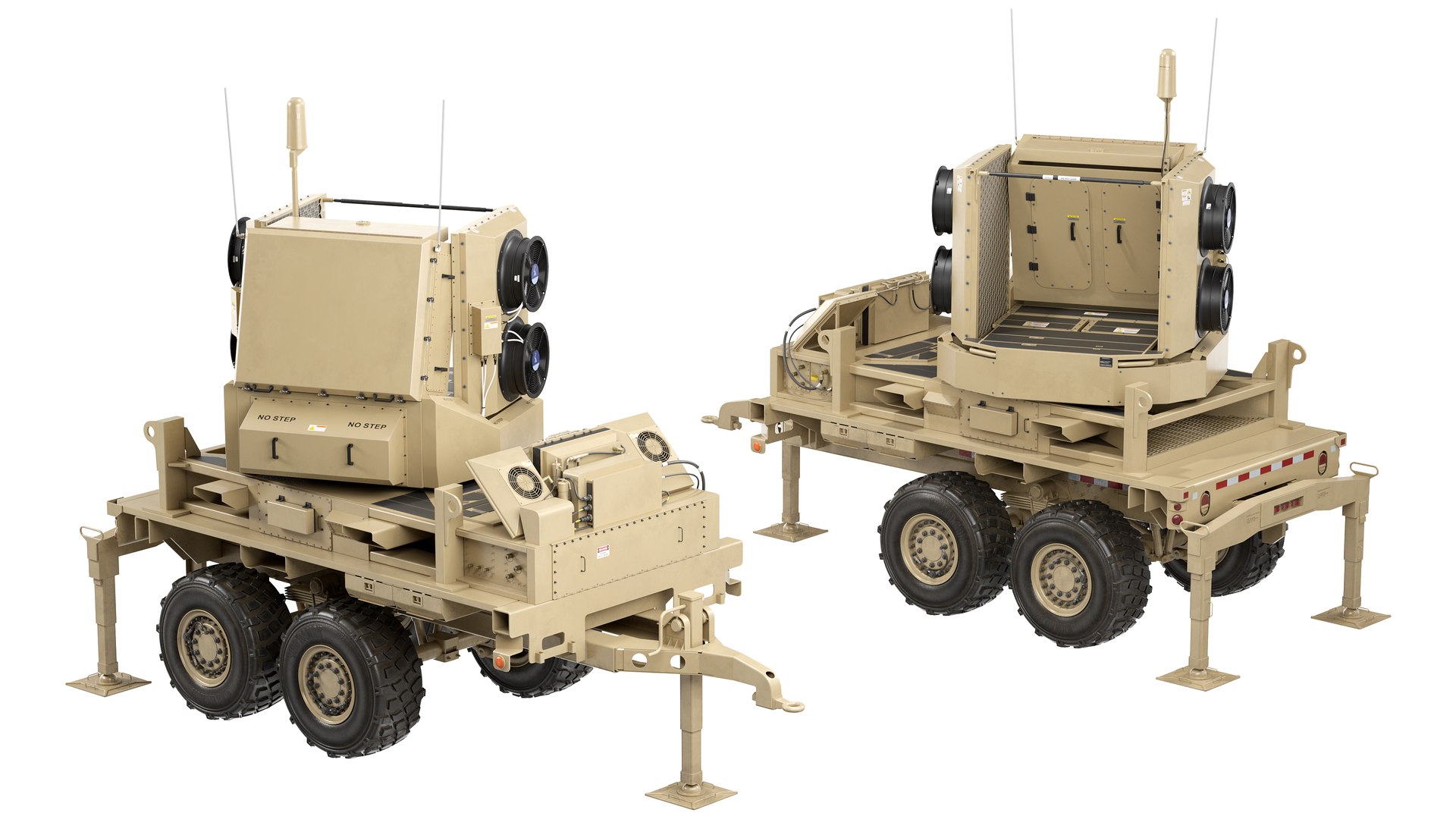 3D Sentinel A4 Radar - TurboSquid 2342712