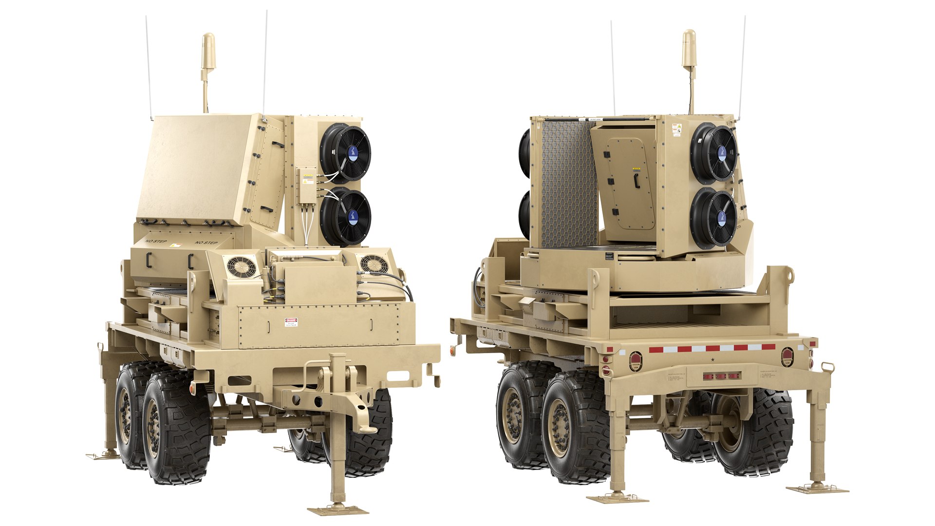 3D Sentinel A4 Radar - TurboSquid 2342712