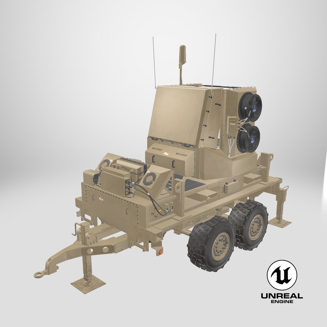 3D Sentinel A4 Radar - TurboSquid 2342712