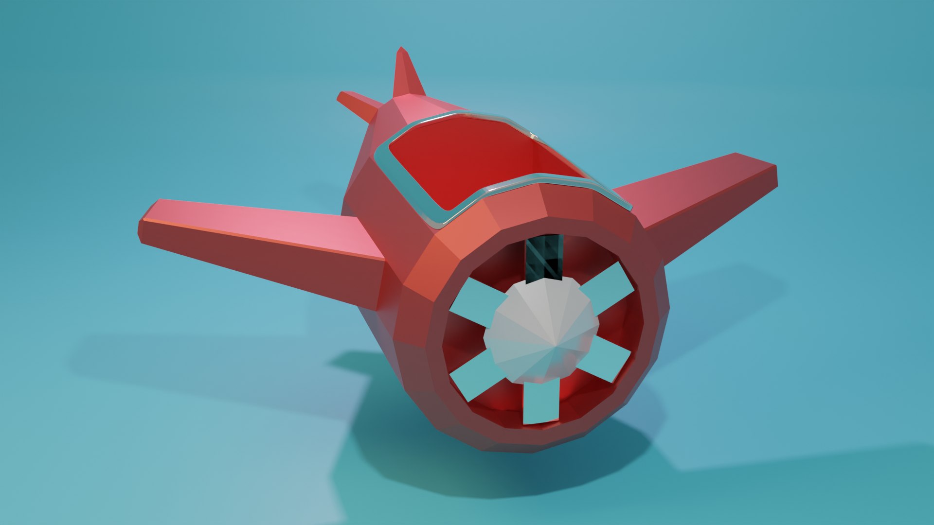 3D Mini Airplane Low Poly - TurboSquid 1963048