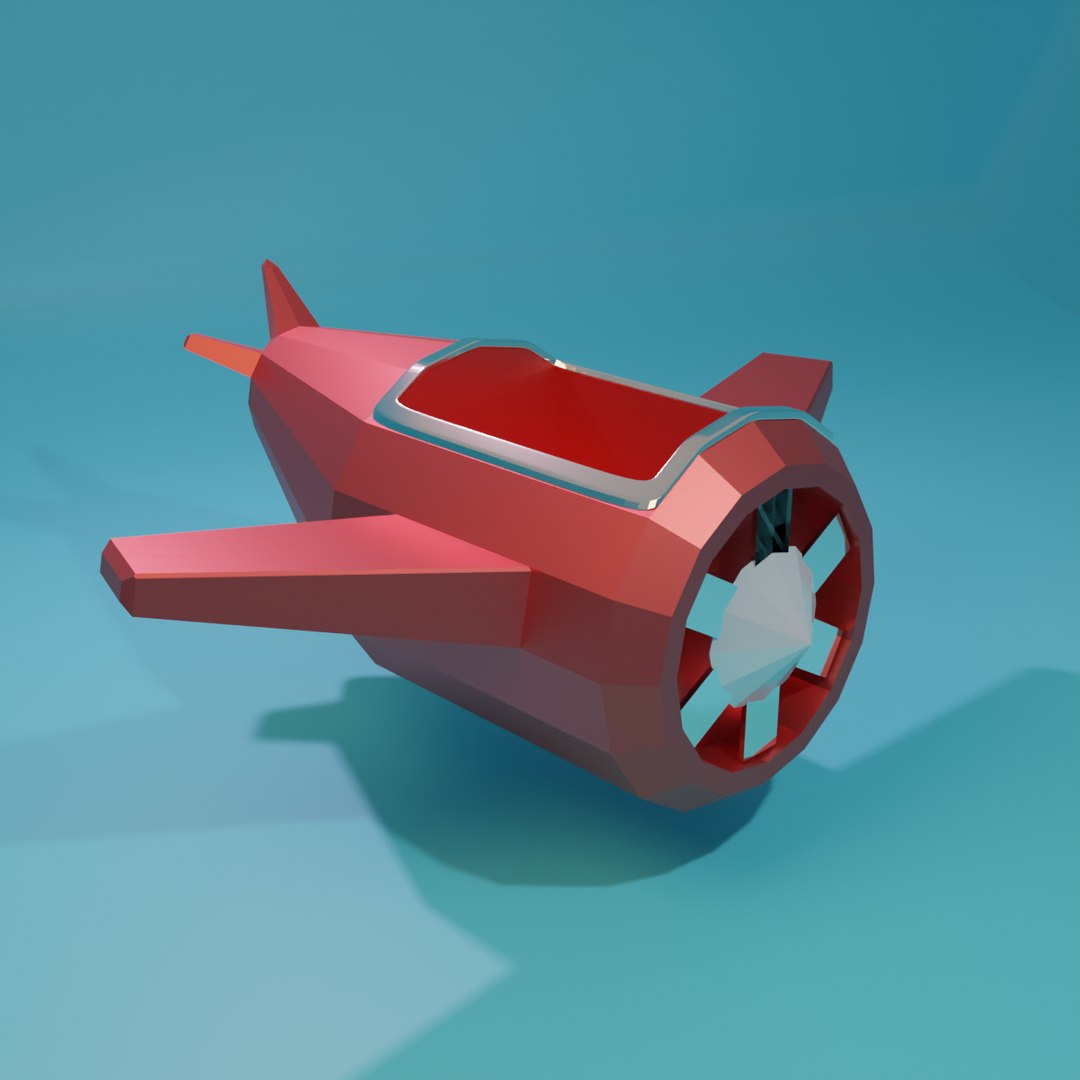 3D Mini Airplane Low Poly - TurboSquid 1963048