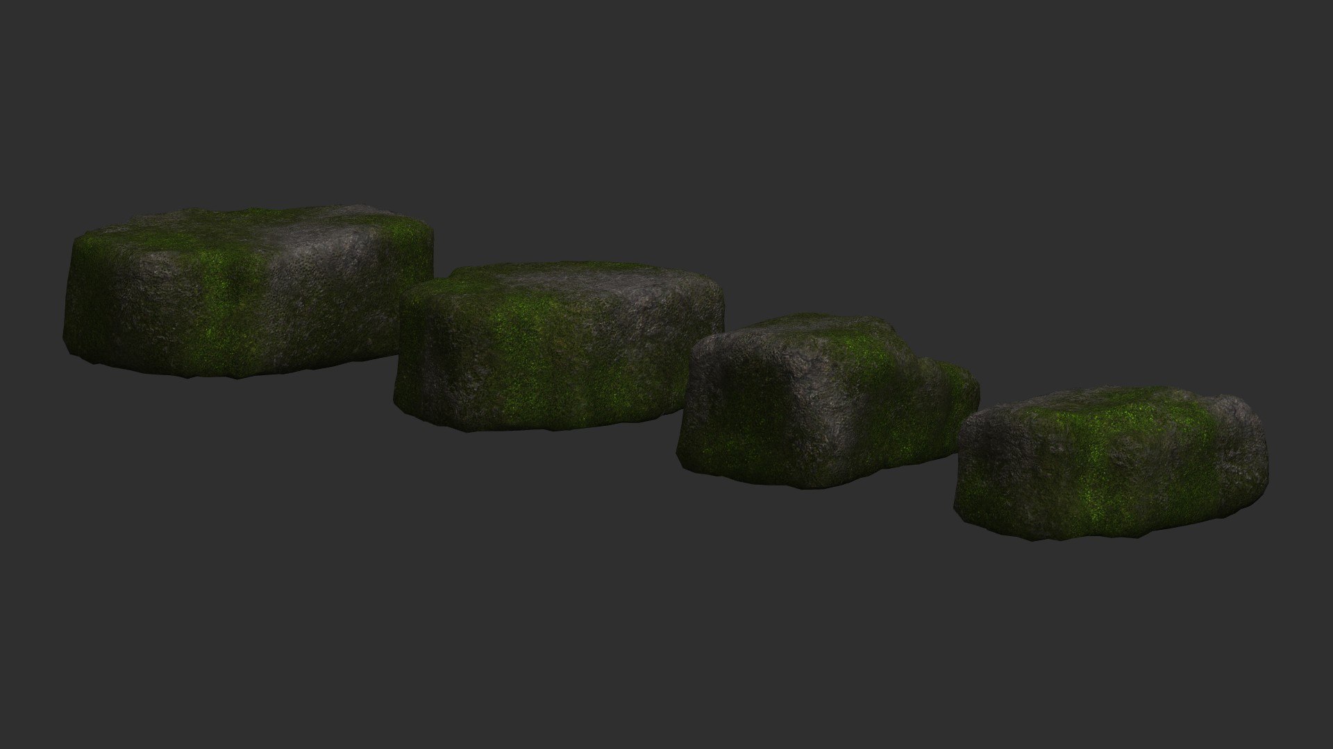 3D Model Cave Platform 3 - Moss 1 - TurboSquid 2073697
