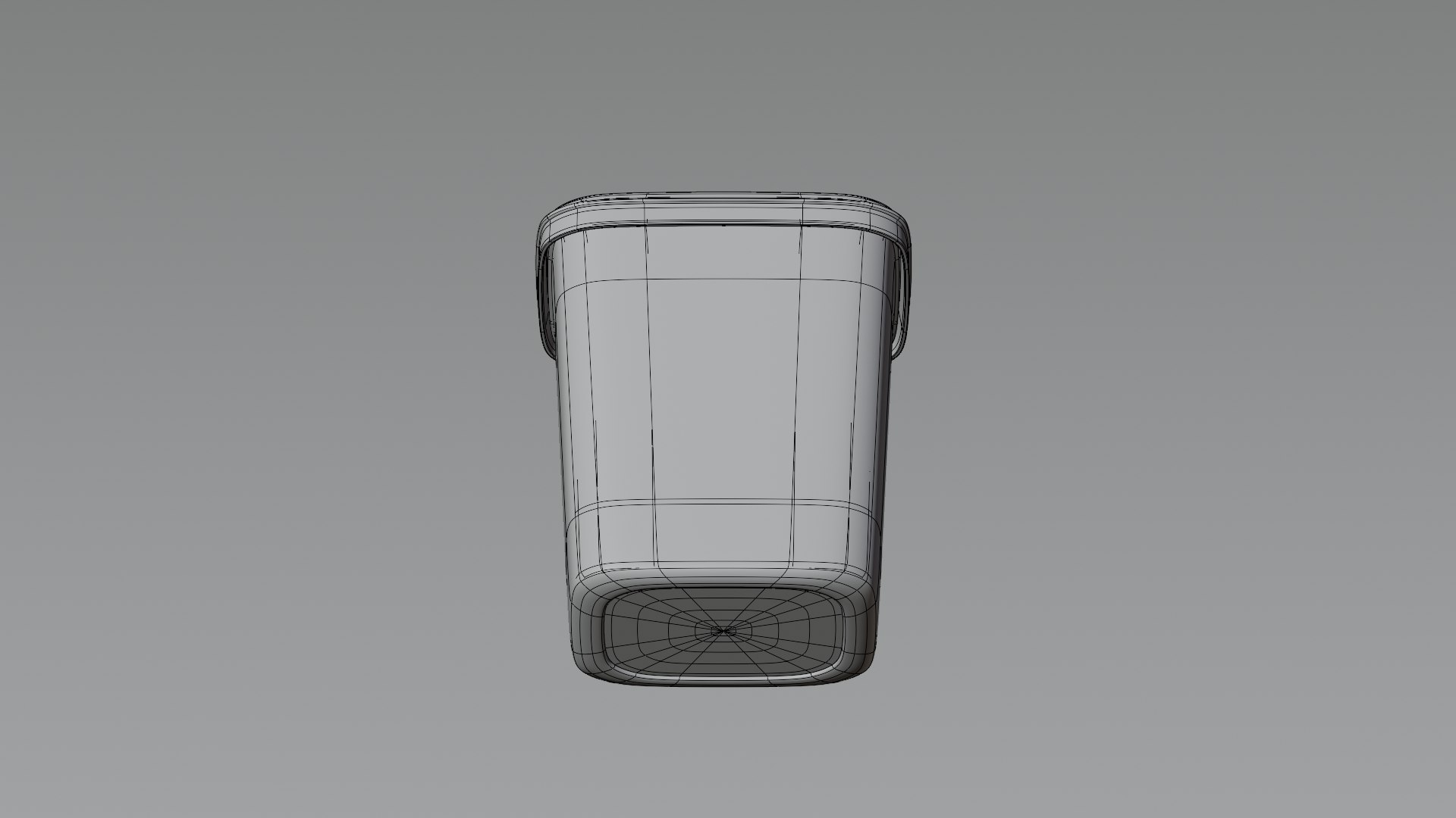 3D Square Container - TurboSquid 2128044