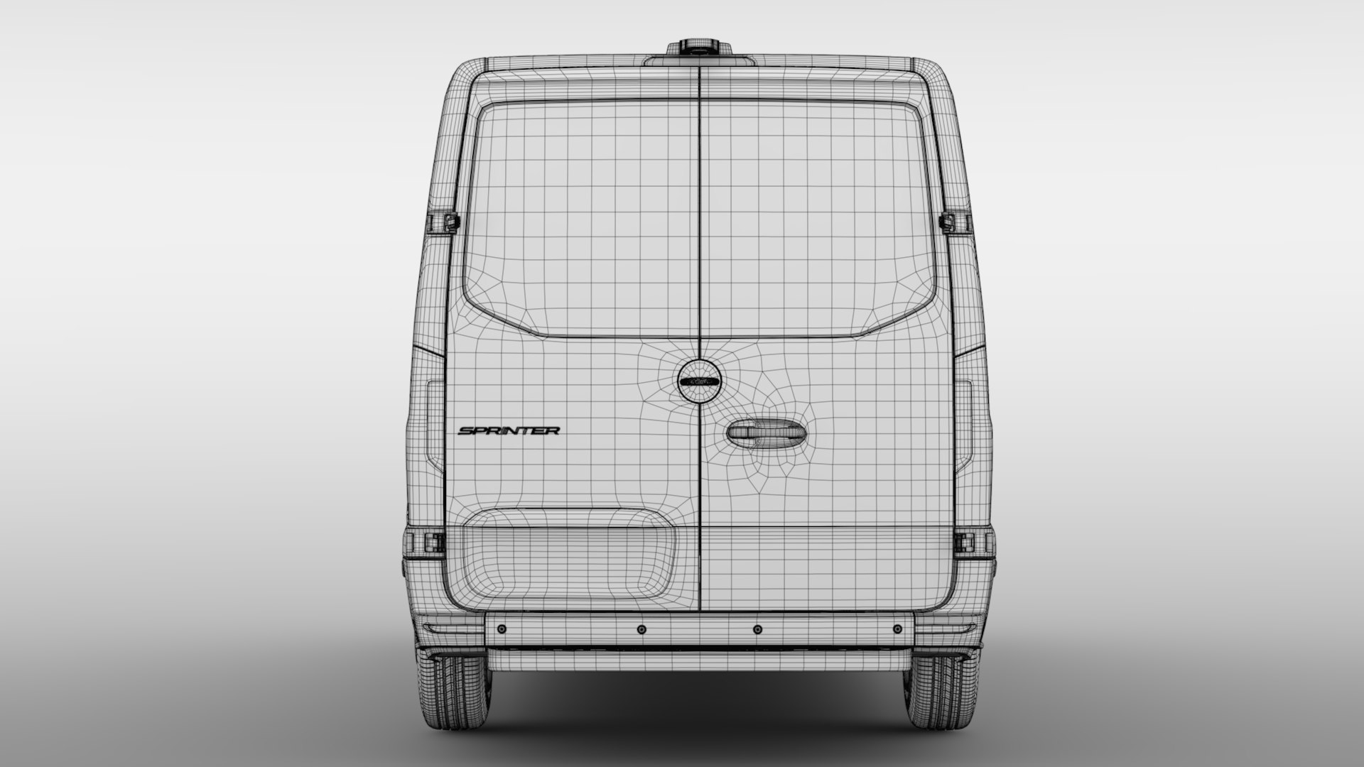 Freightliner Sprinter Panel Van 3D Model - TurboSquid 1376321