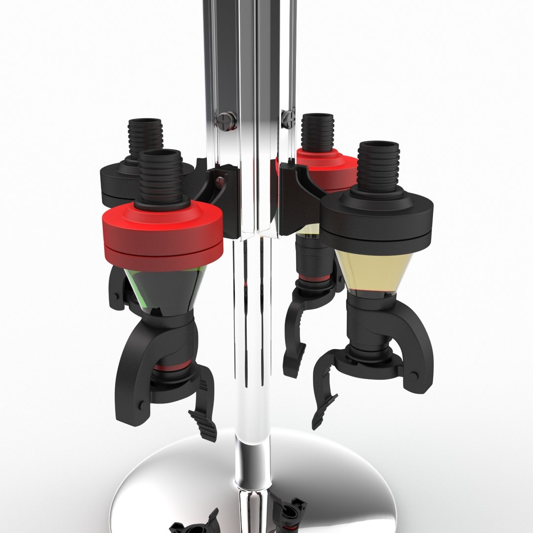 3d Model Rotating Bar Butler 2