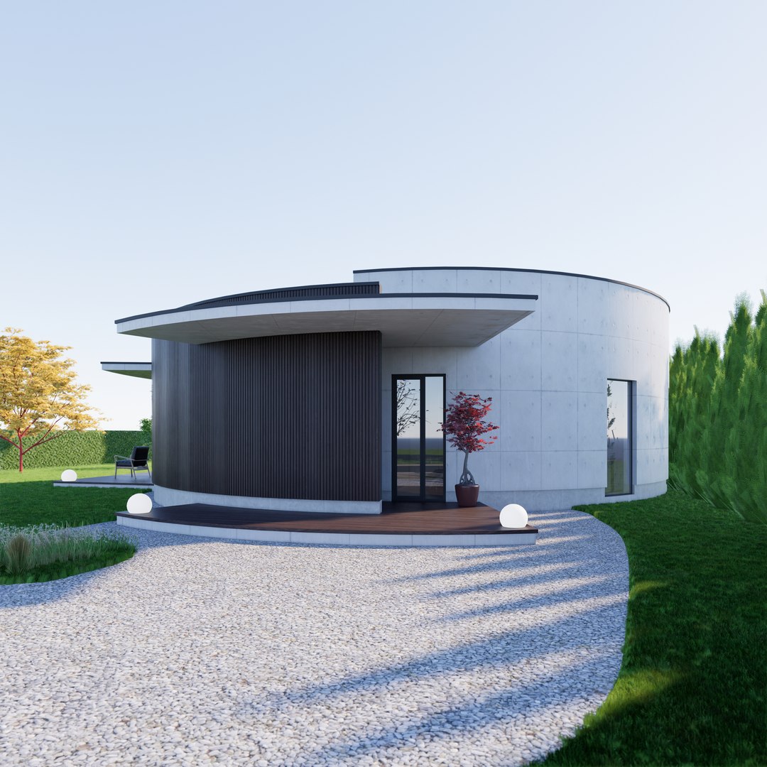 House 14 - Created With Fully Parametric Revit Families 3D - TurboSquid ...