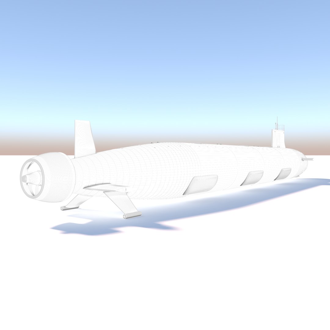 3D USS Texas SSN-775 Model - TurboSquid 1877534