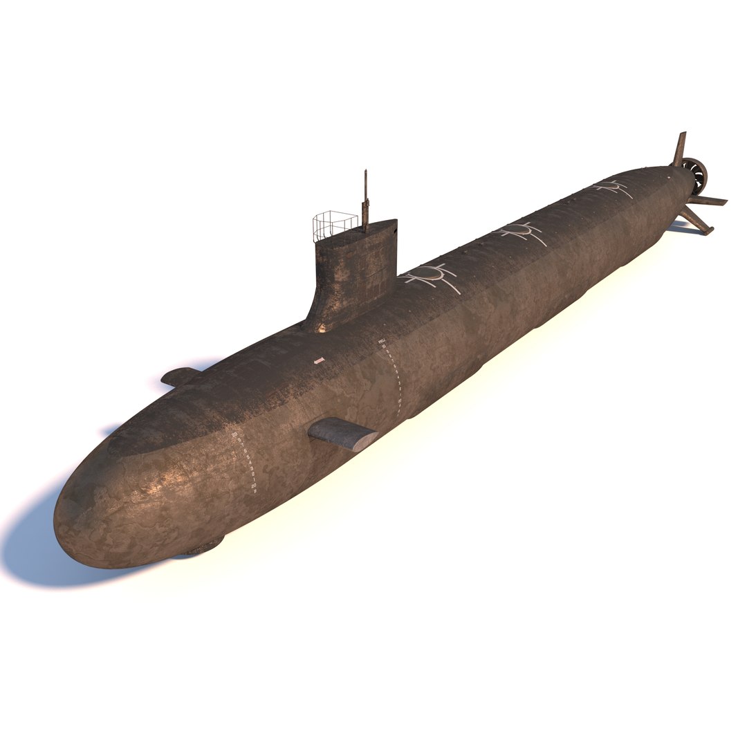 3D USS Texas SSN-775 model - TurboSquid 1877534