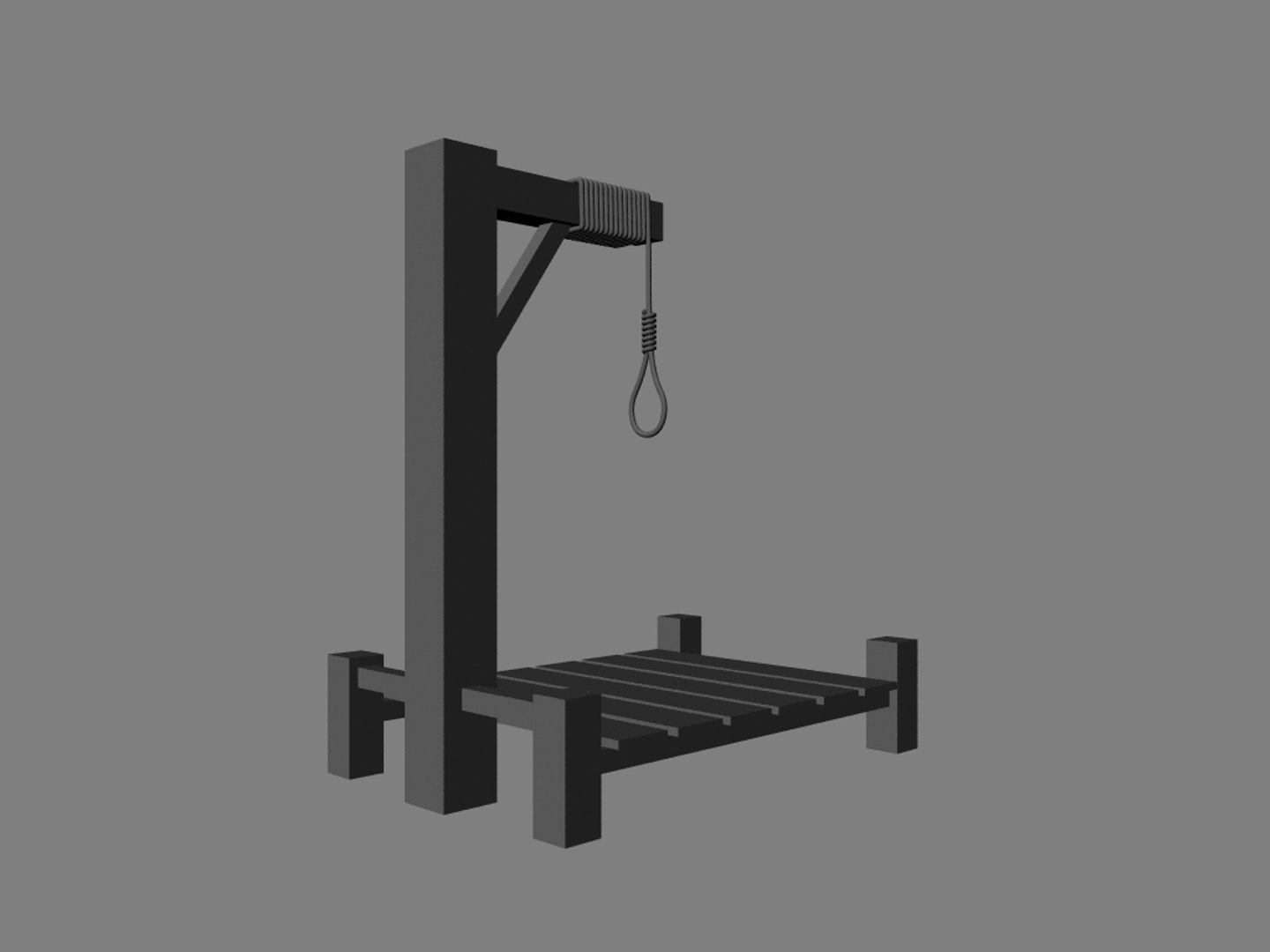 medieval gallows max