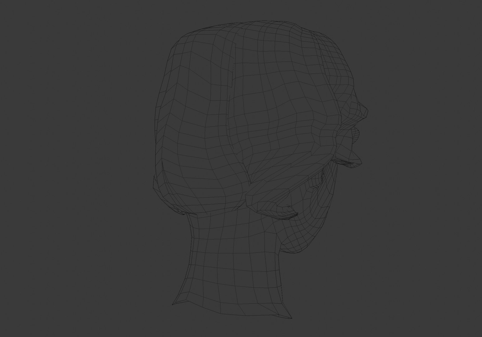 Wavy Cartoon Hairstyle Model - TurboSquid 1922885