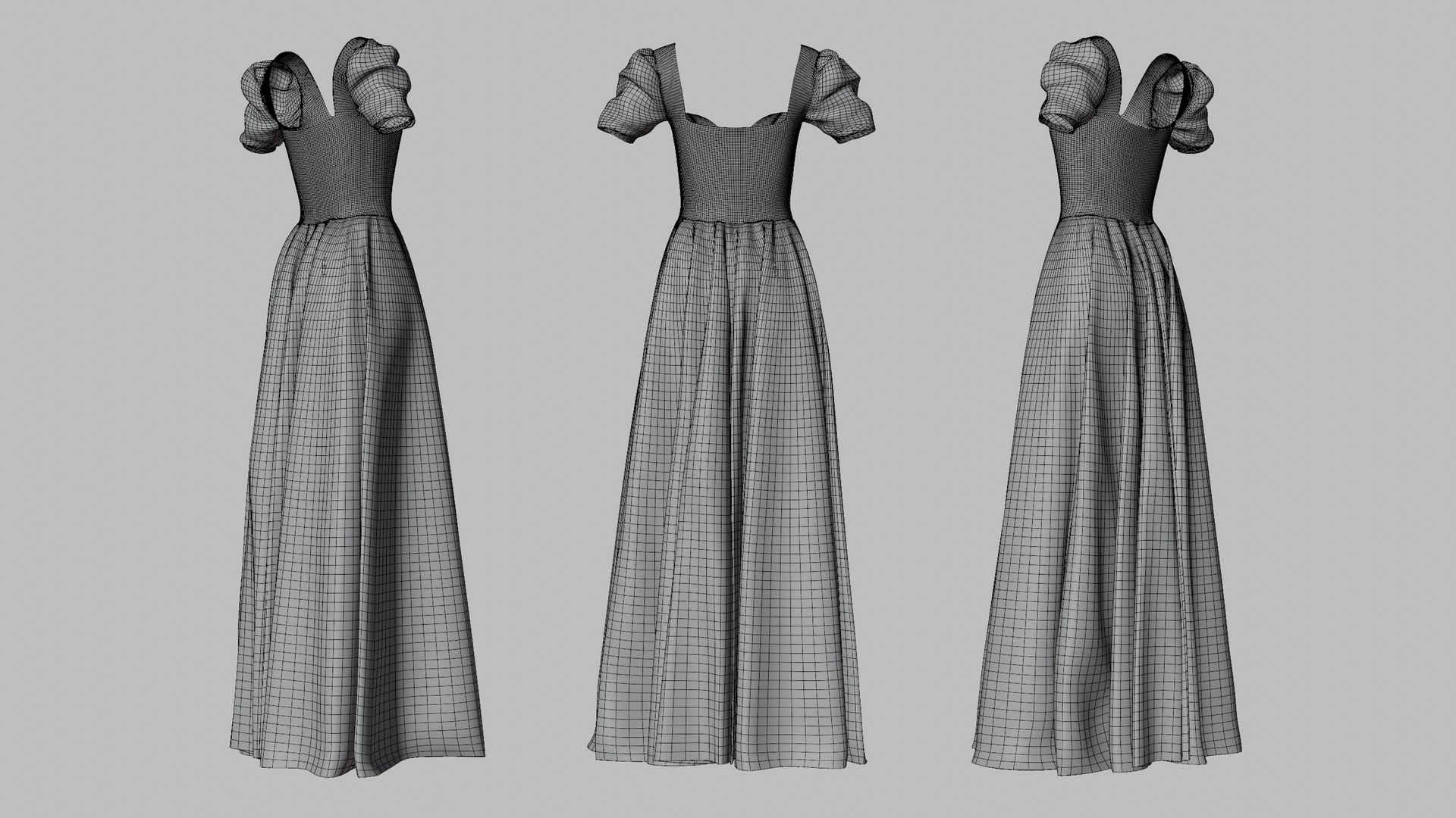 3D Model Dress 07 Pattern 04 - TurboSquid 2440646