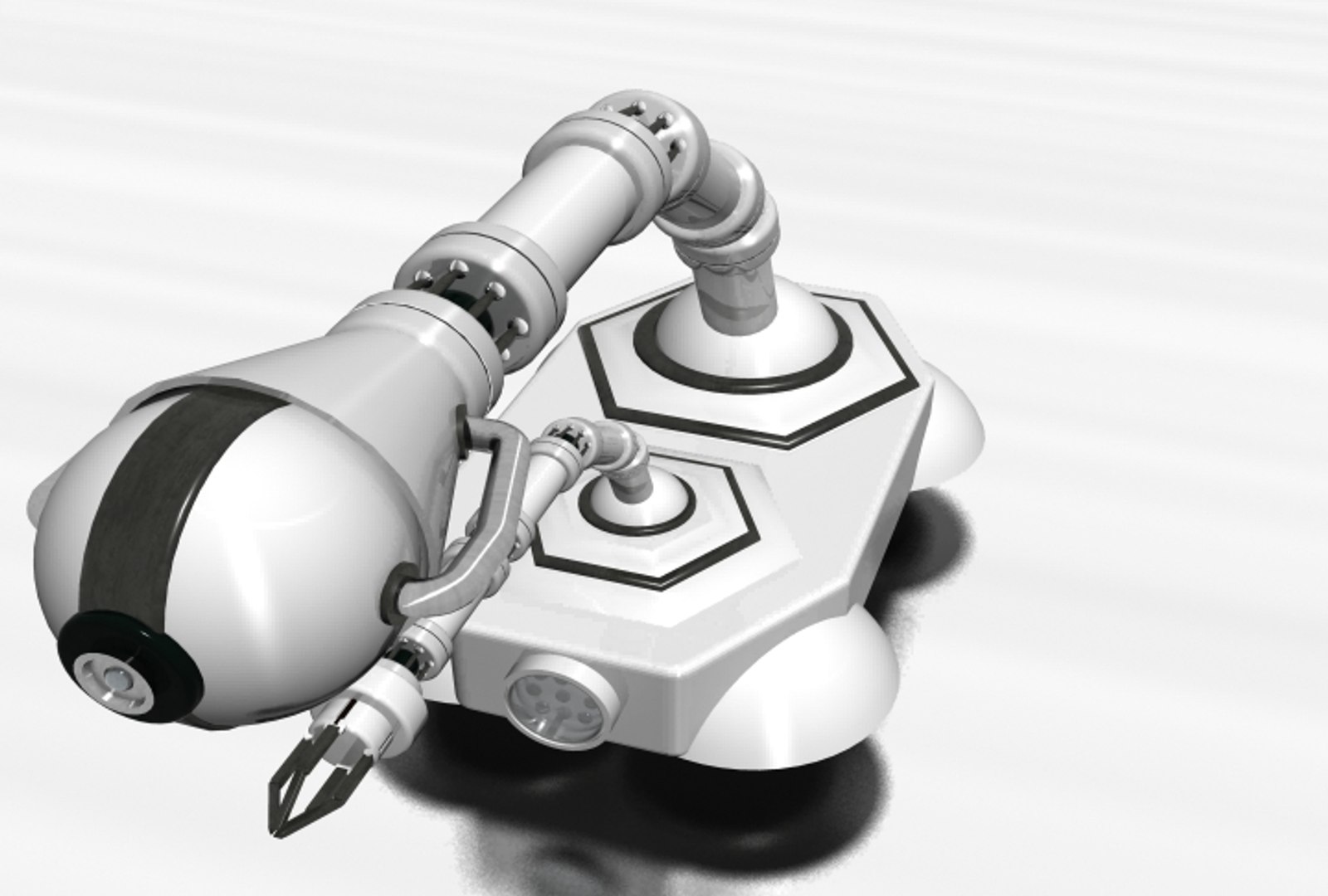 Robotic Arm Camera 3d Model