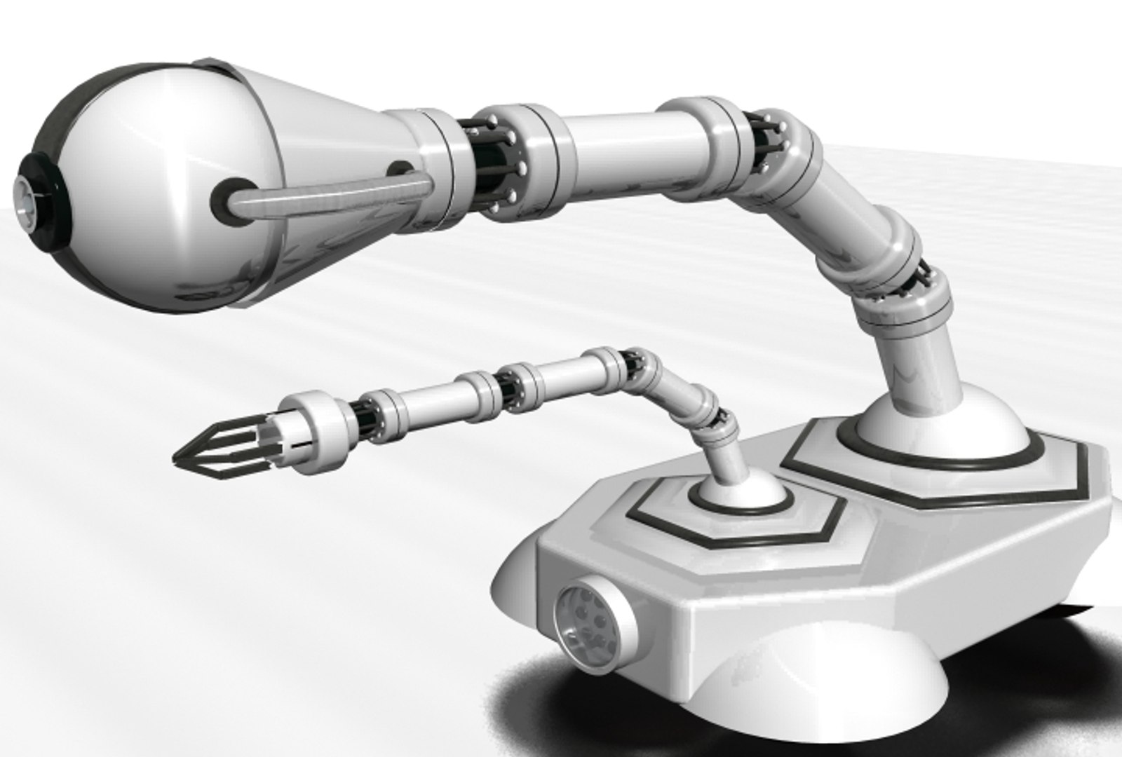 Robotic Arm Camera 3d Model