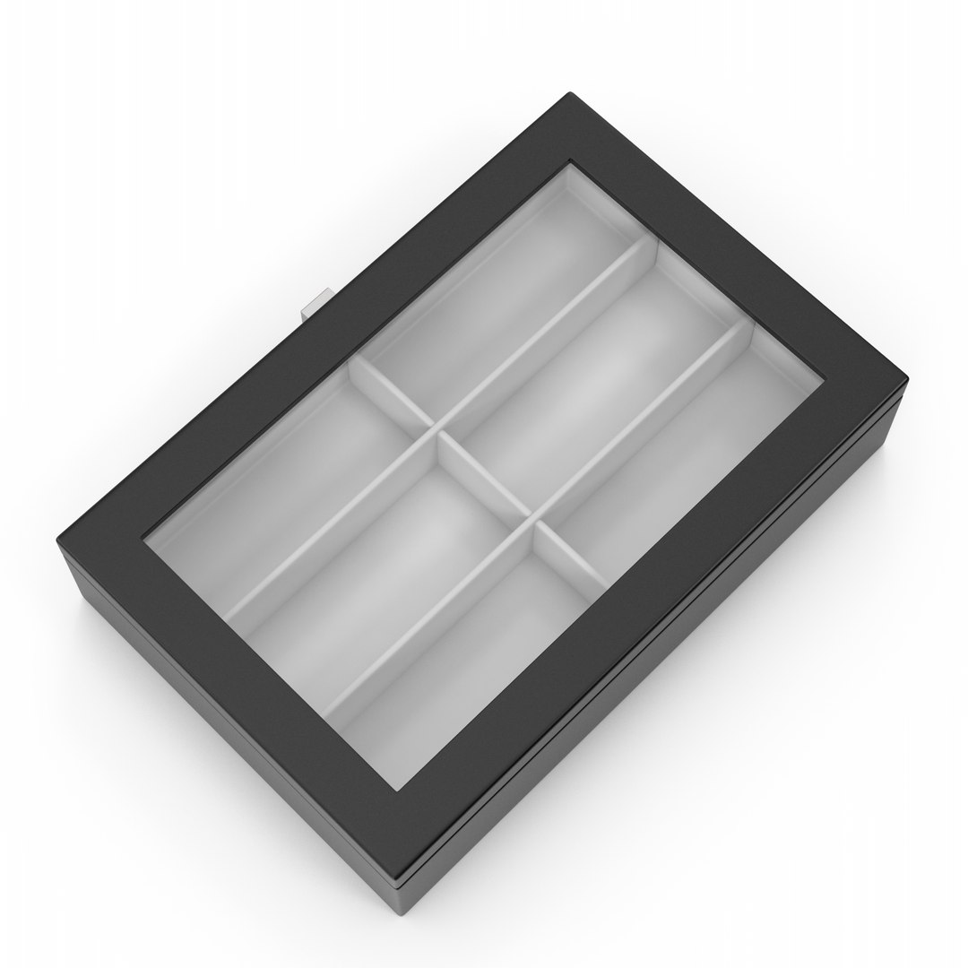 Black Sunglasses Case 3D - TurboSquid 2368760