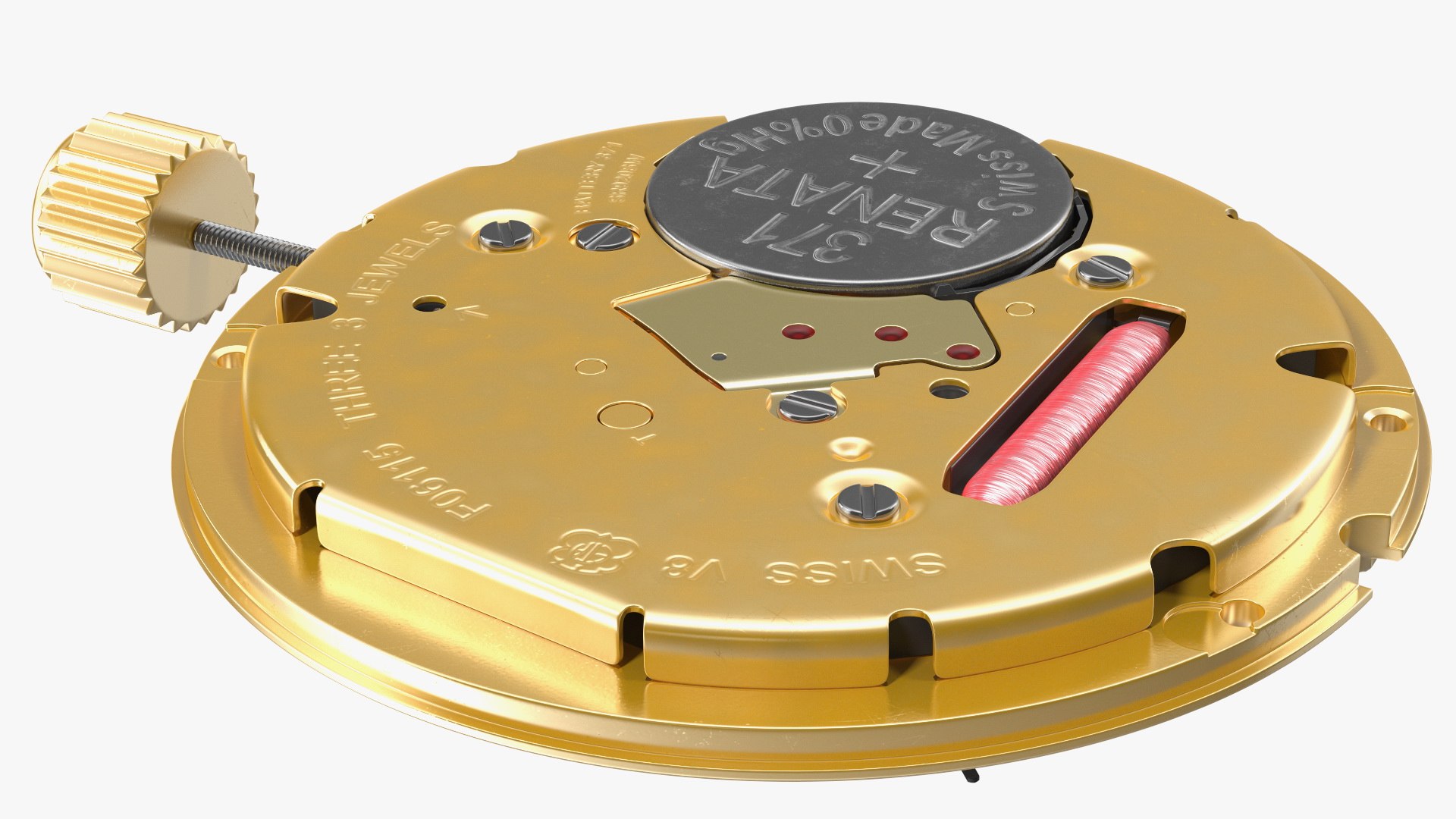 3D ETA Quartz Movement F06 115 model - TurboSquid 2154686