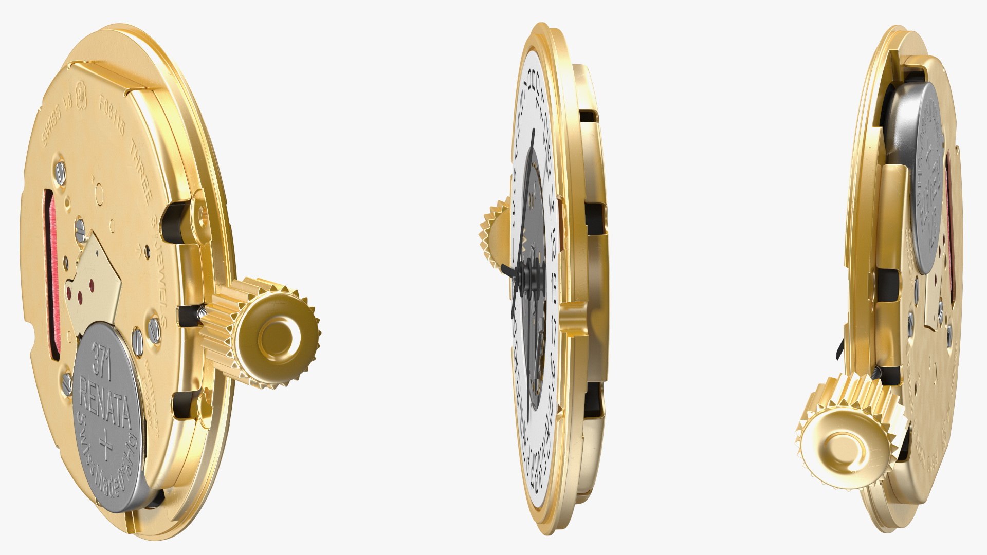 3D ETA Quartz Movement F06 115 model - TurboSquid 2154686