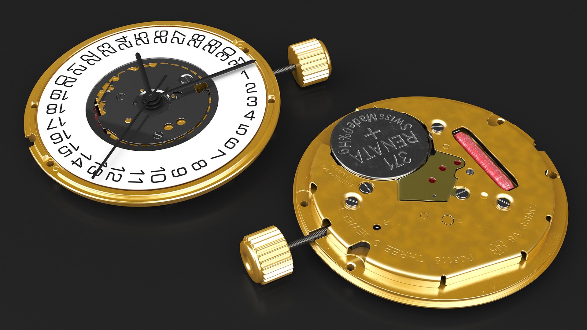 3D ETA Quartz Movement F06 115 model - TurboSquid 2154686