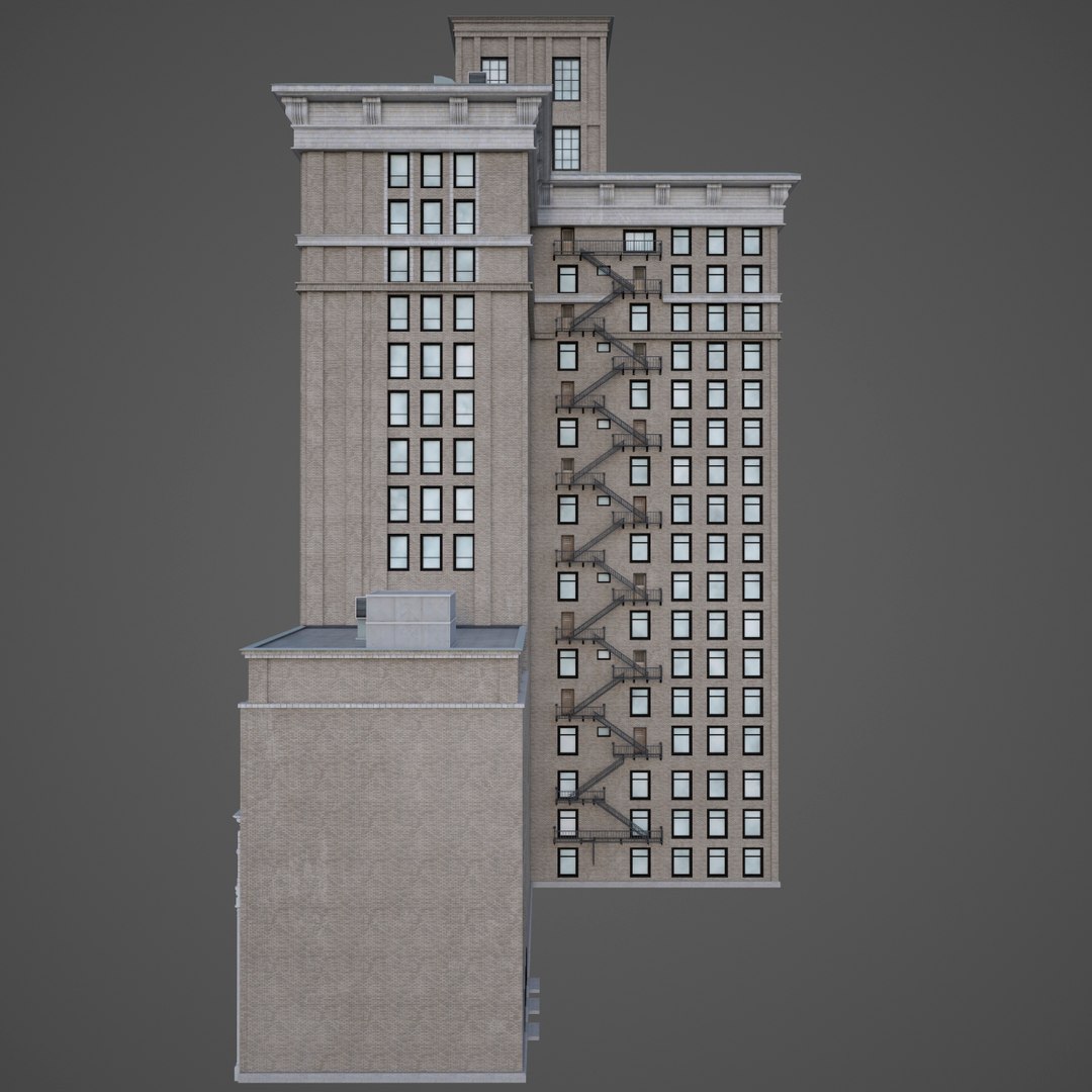 Realistic Bank Building 3D Model - TurboSquid 1225023