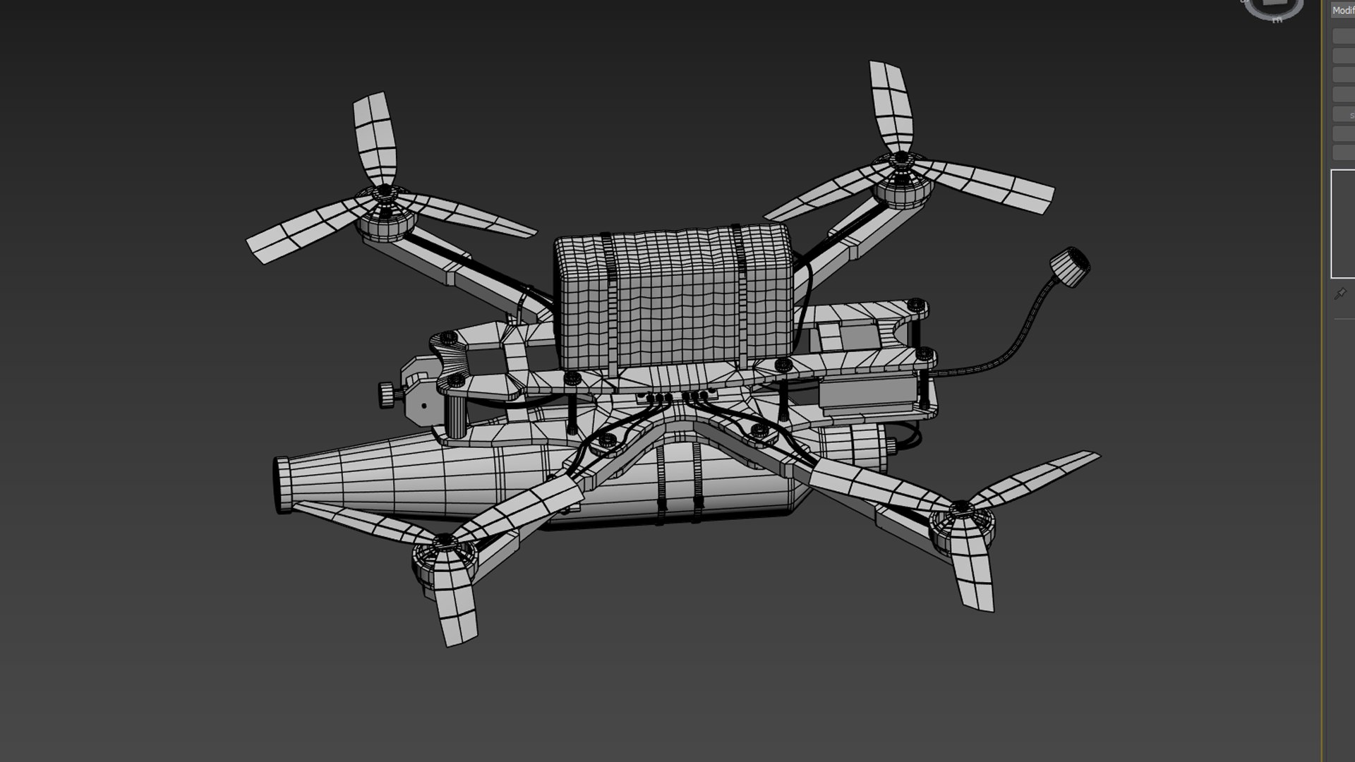 3D Model FPV Drone - TurboSquid 2356324
