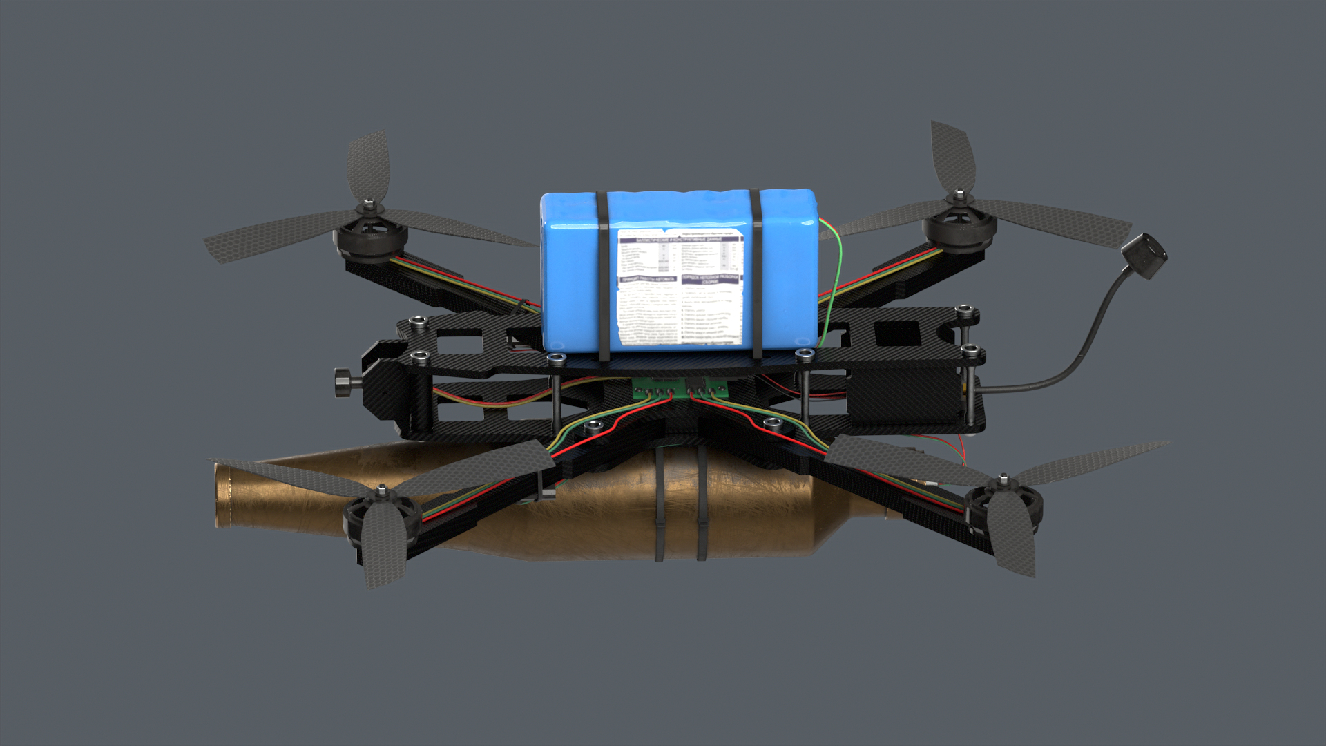 3D Model FPV Drone - TurboSquid 2356324